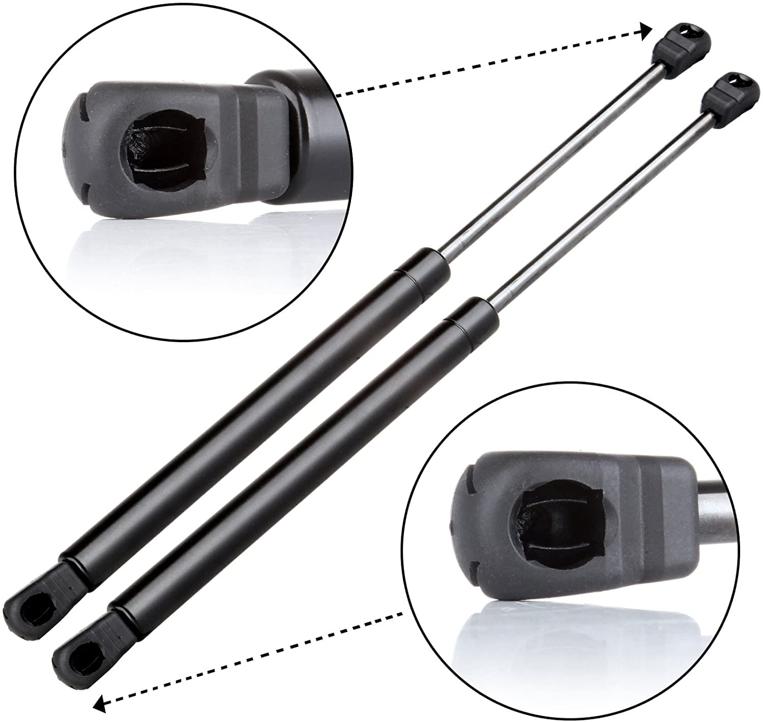 ECCPP Lift Supports Front Hood Struts Gas Springs Shocks for Nissan ...