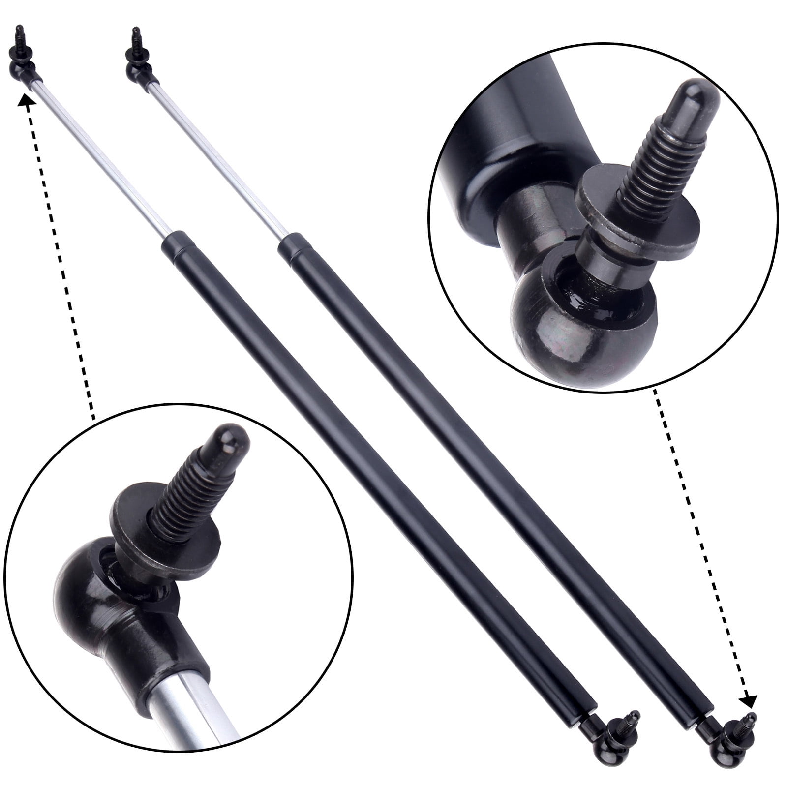 Rear Liftgate Support Shocks Rear Hatch Struts For Chrysler Town ...