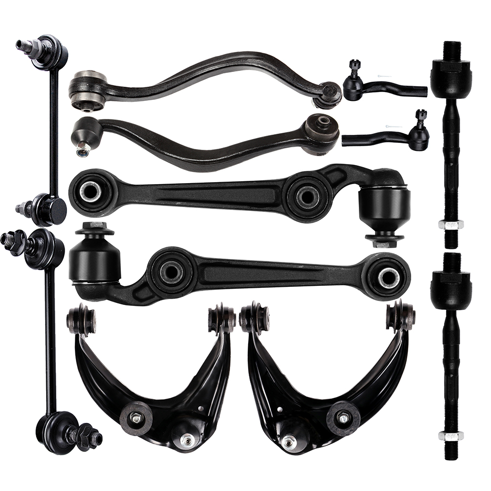 ECCPP Lower Control Arms Front Rear Position Outer Tie Rod Ends Front ...