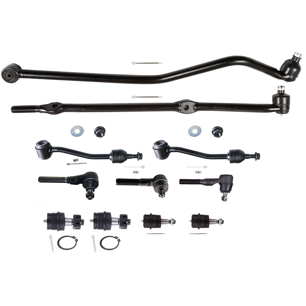 ECCPP Lower Upper Ball Joints Inner Tie Rod Ends Front Sway Bar End ...