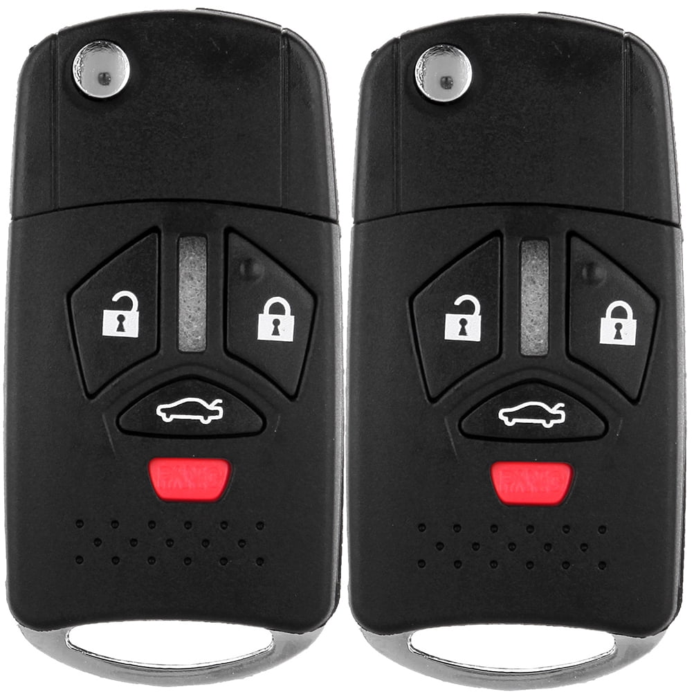 ECCPP OUCG8D-620M-A 4 Button Uncut Keyless Entry Remote Control Car Key ...