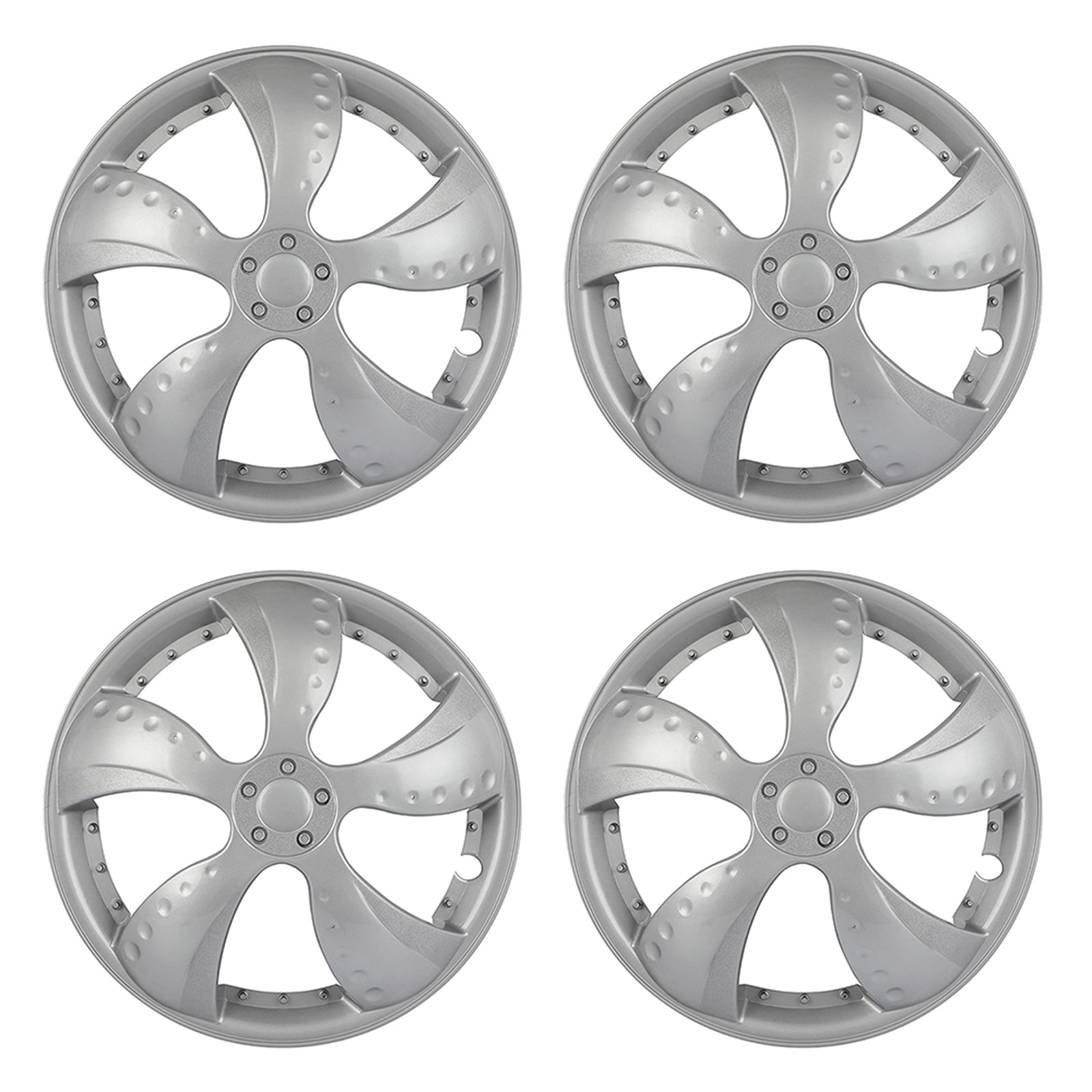 ECCPP R15 Hubcap Wheel Cover Corrosion-Free & Sturdy – Universal Wheel ...