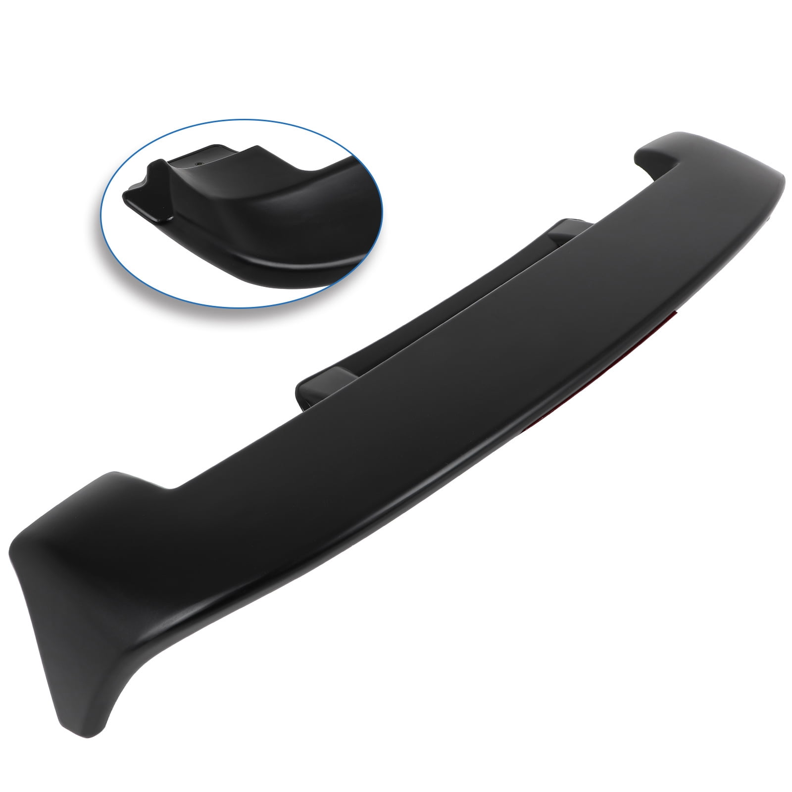 ECCPP Rear Roof Window Spoiler Wing with 3rd Brake Light ABS fit for ...