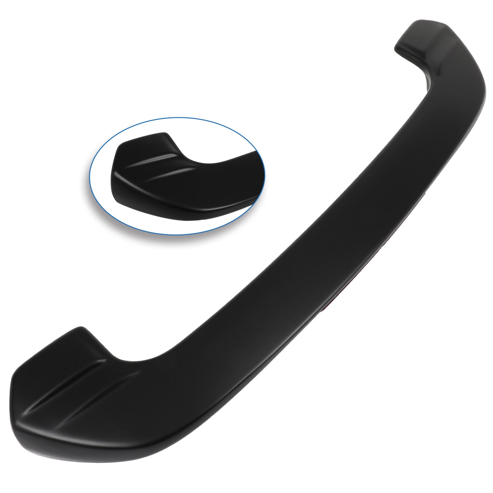 ECCPP Rear Roof Window Spoiler Wing with 3rd Brake Light ABS fit for ...