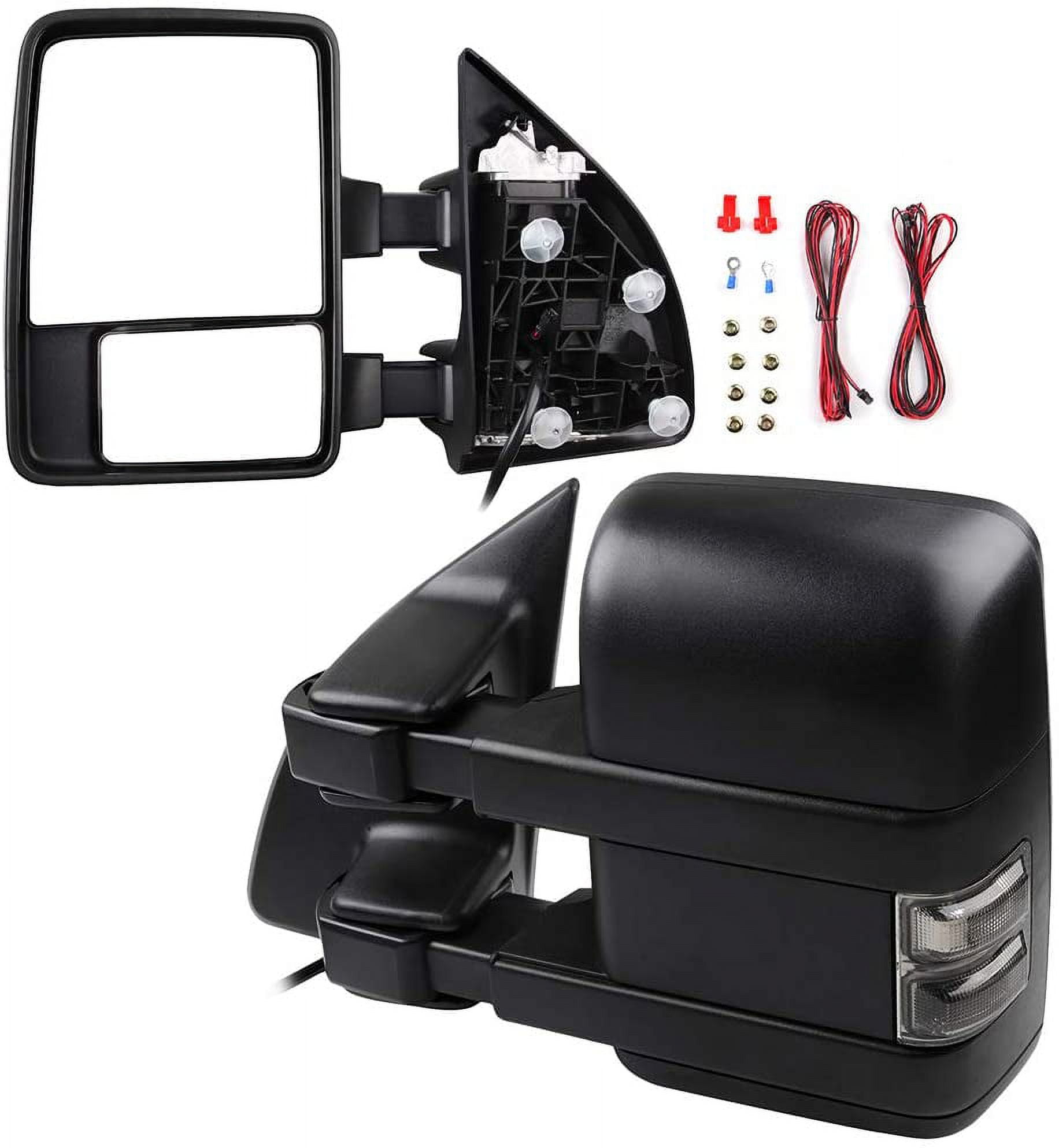 ECCPP Rear View Mirrors Towing Mirrors fit for 2003-2007 for Ford for ...