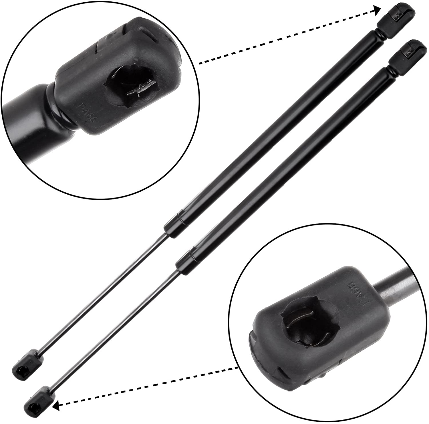 Tailgate Strut - Compatible with 2002 - 2007 Jeep Liberty Sport Utility ...