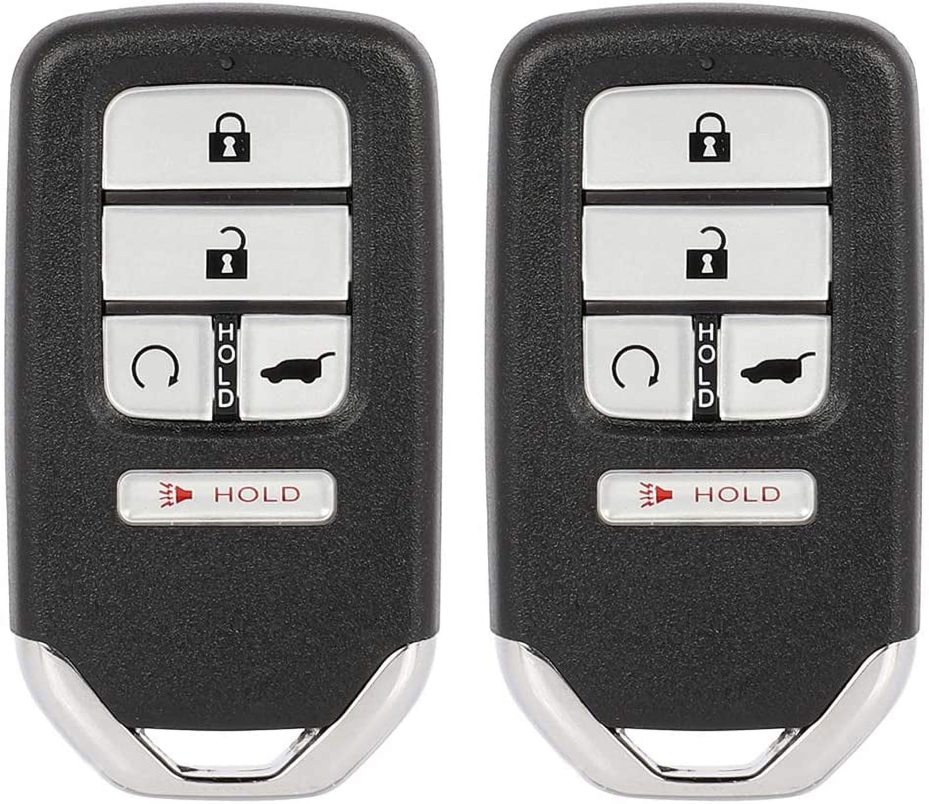 ECCPP Replacement 2 X Remote UNCUT ignition key fob 433 MHZ flip key 5 ...