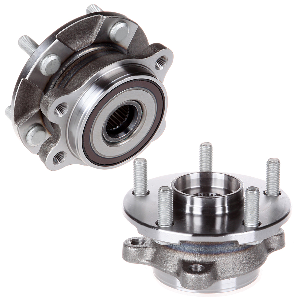 ECCPP Replacement For Pair of 2 New Complete Front Wheel Hub Bearing ...