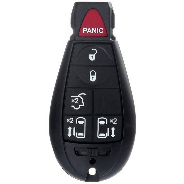 ECCPP Replacement Uncut Keyless Entry Remote Car Key Fob for Dodge ...