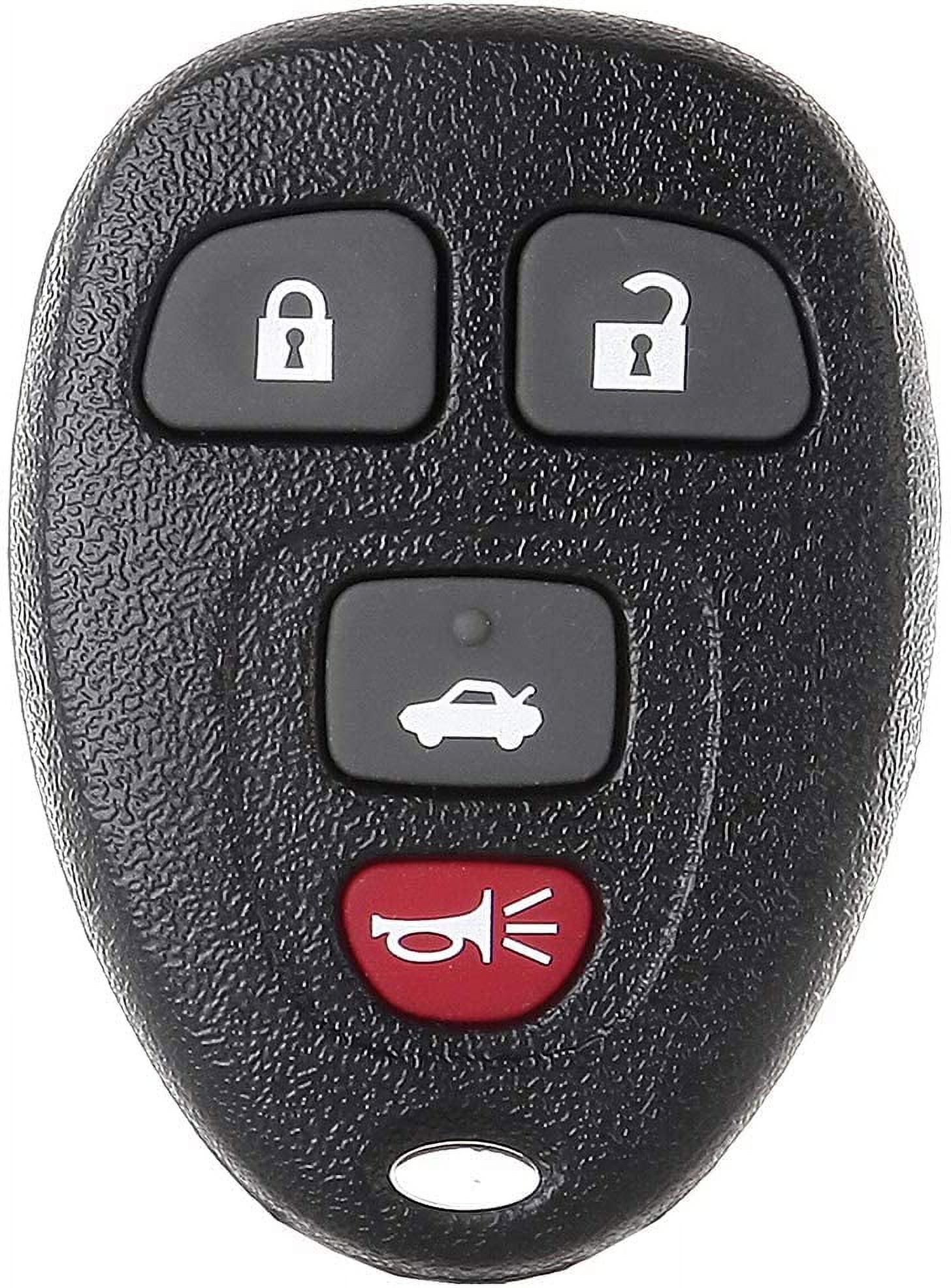 2 PACK KeylessOption Keyless Entry Remote Control Car Key Fob ...