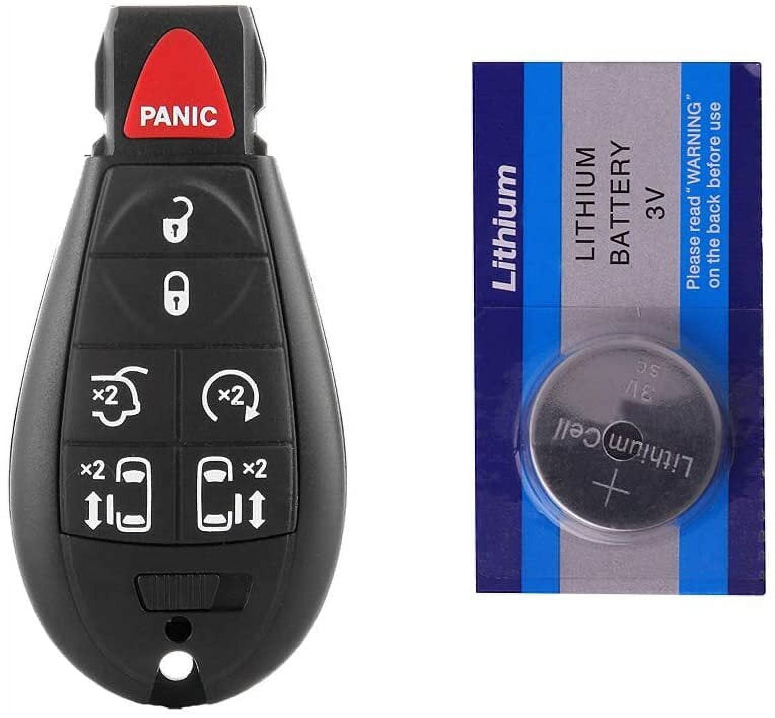 ECCPP Replacement fit for Complete Keyless Entry Remote Key Fob with ...