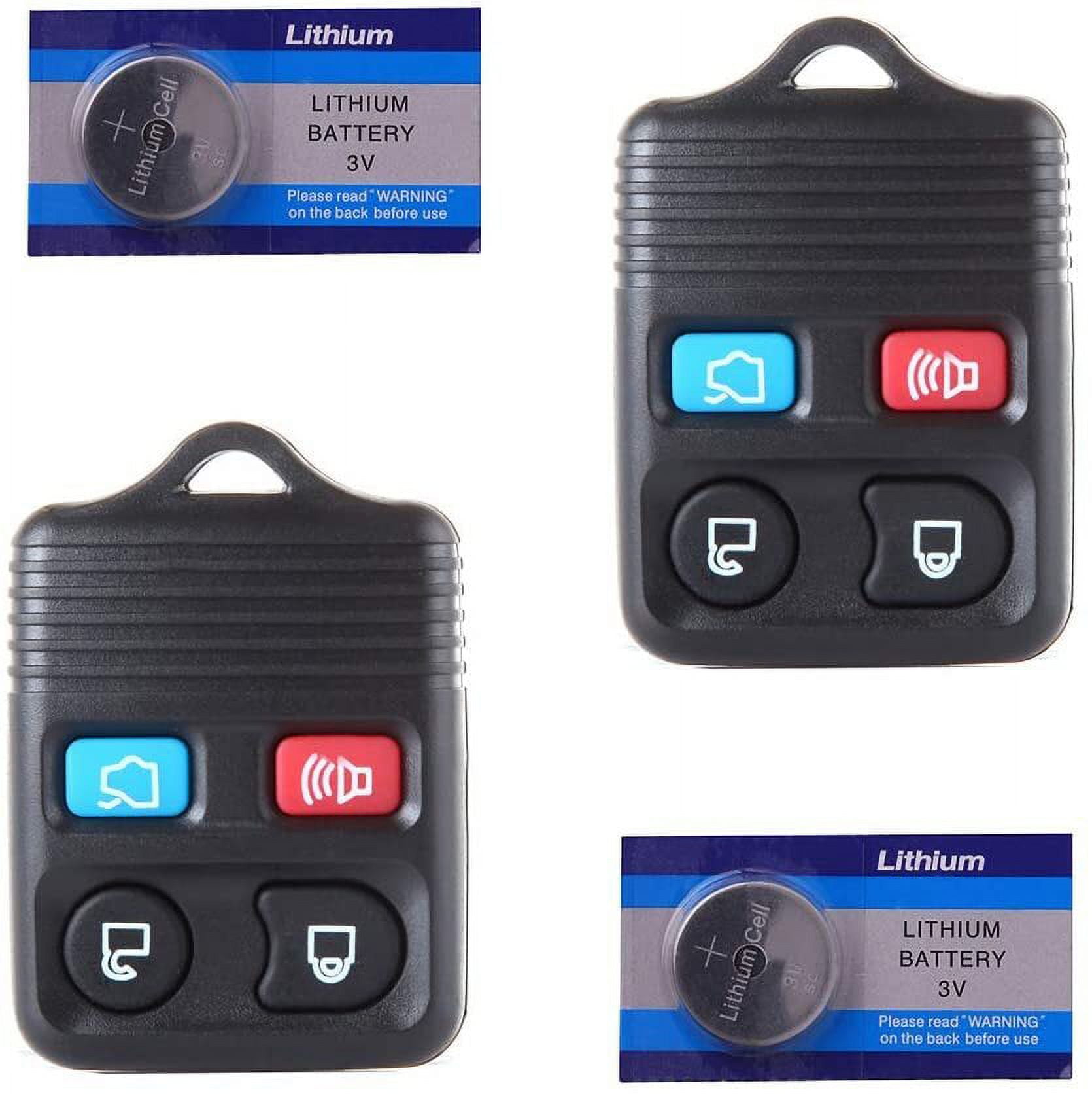 ECCPP Replacement fit for Complete Keyless Entry Remote Key Fob with ...