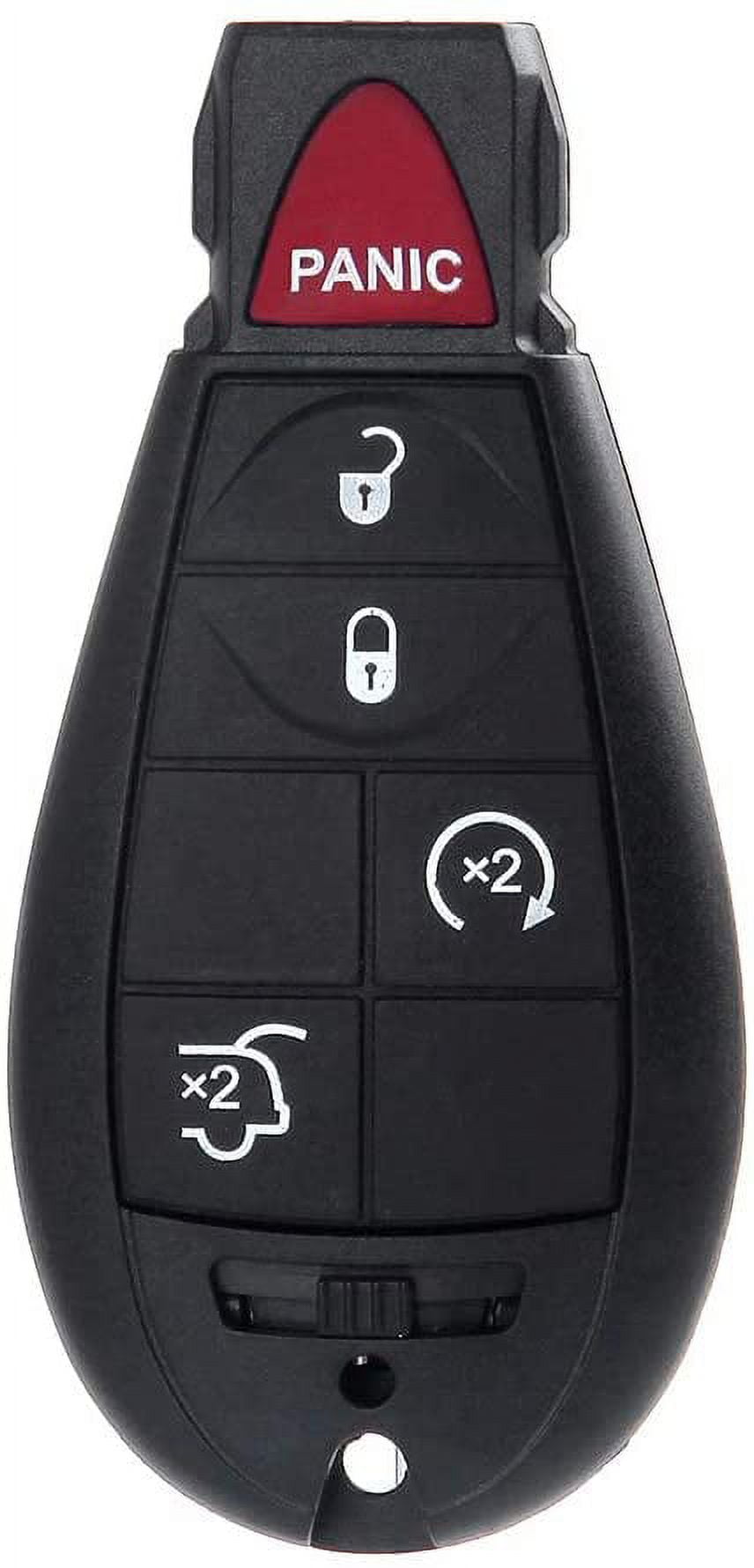 ECCPP Replacement fit for Uncut 433MHz Keyless Entry Remote Car Key Fob ...