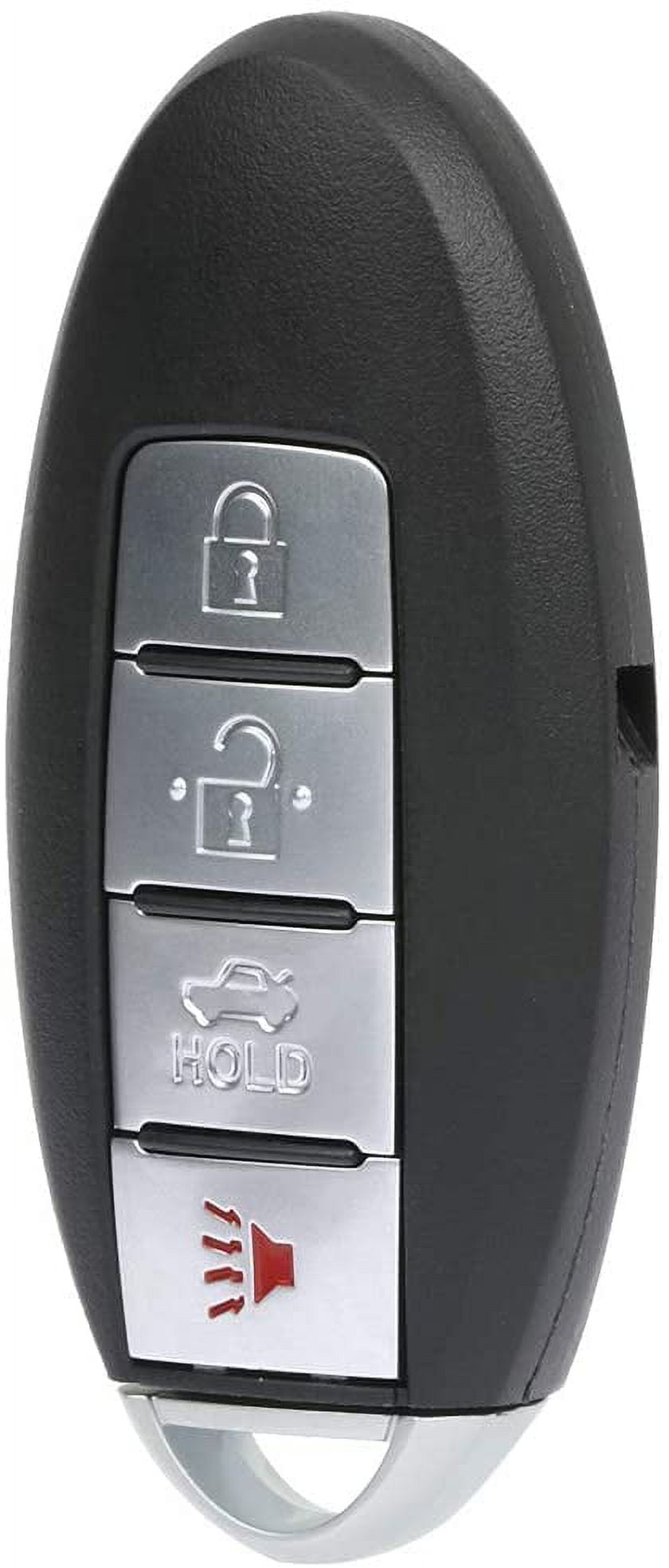 ECCPP Replacement fit for Uncut Keyless Entry Remote Key Fob 02-15 ...