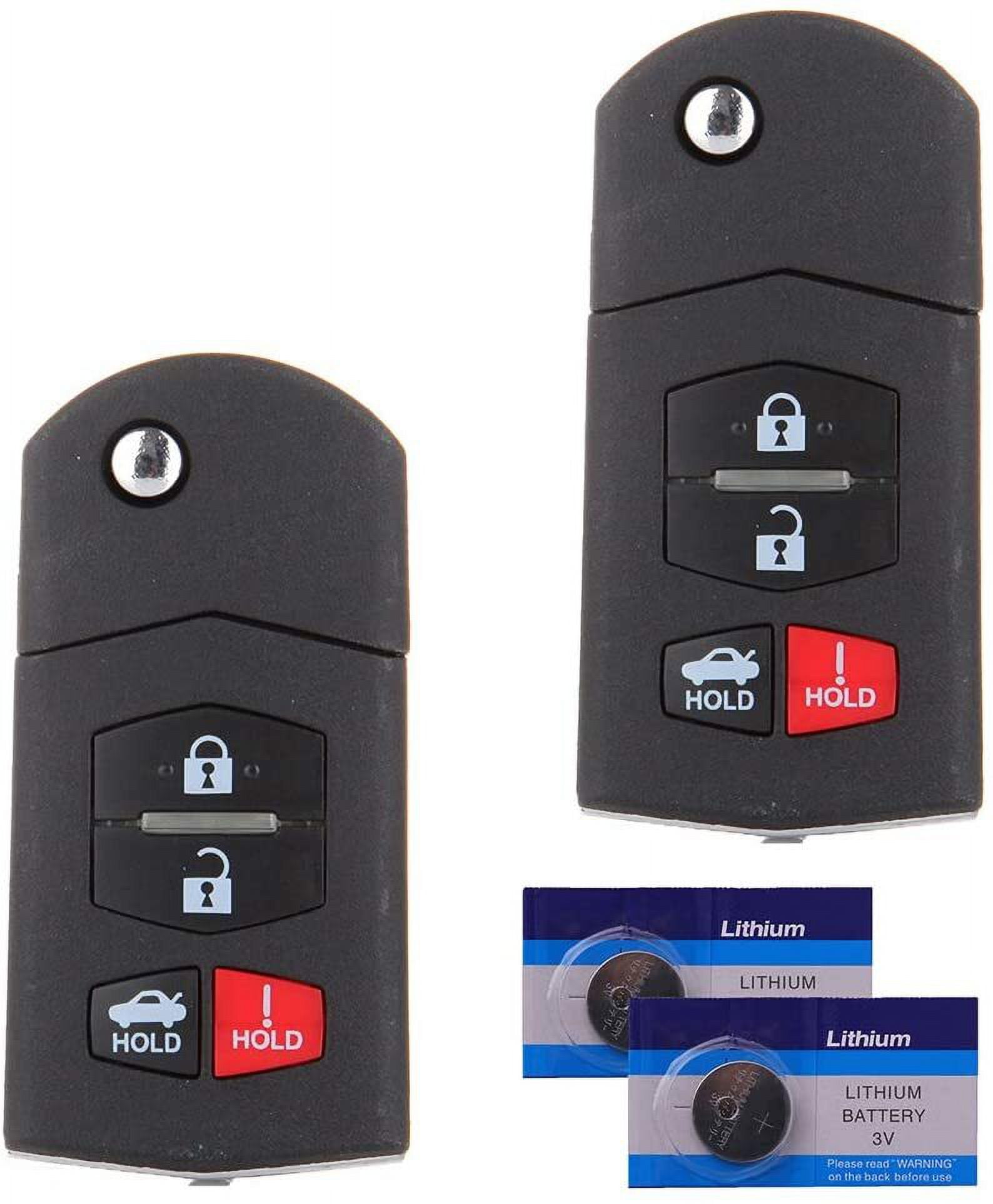 ECCPP Replacement fit for Complete Keyless Entry Remote Key Fob with ...
