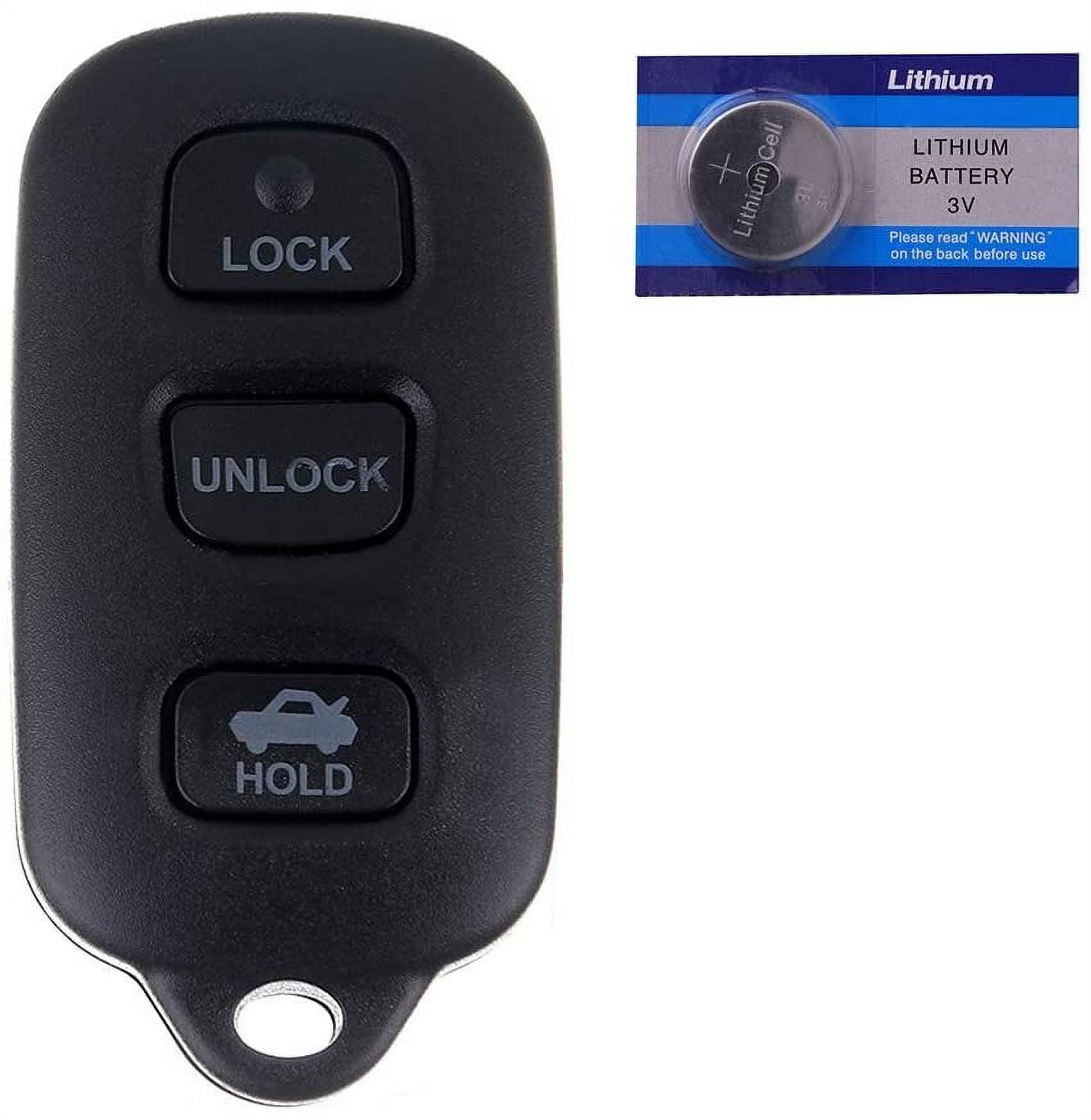 ECCPP Replacement fit for Complete Keyless Entry Remote Key Fob with ...