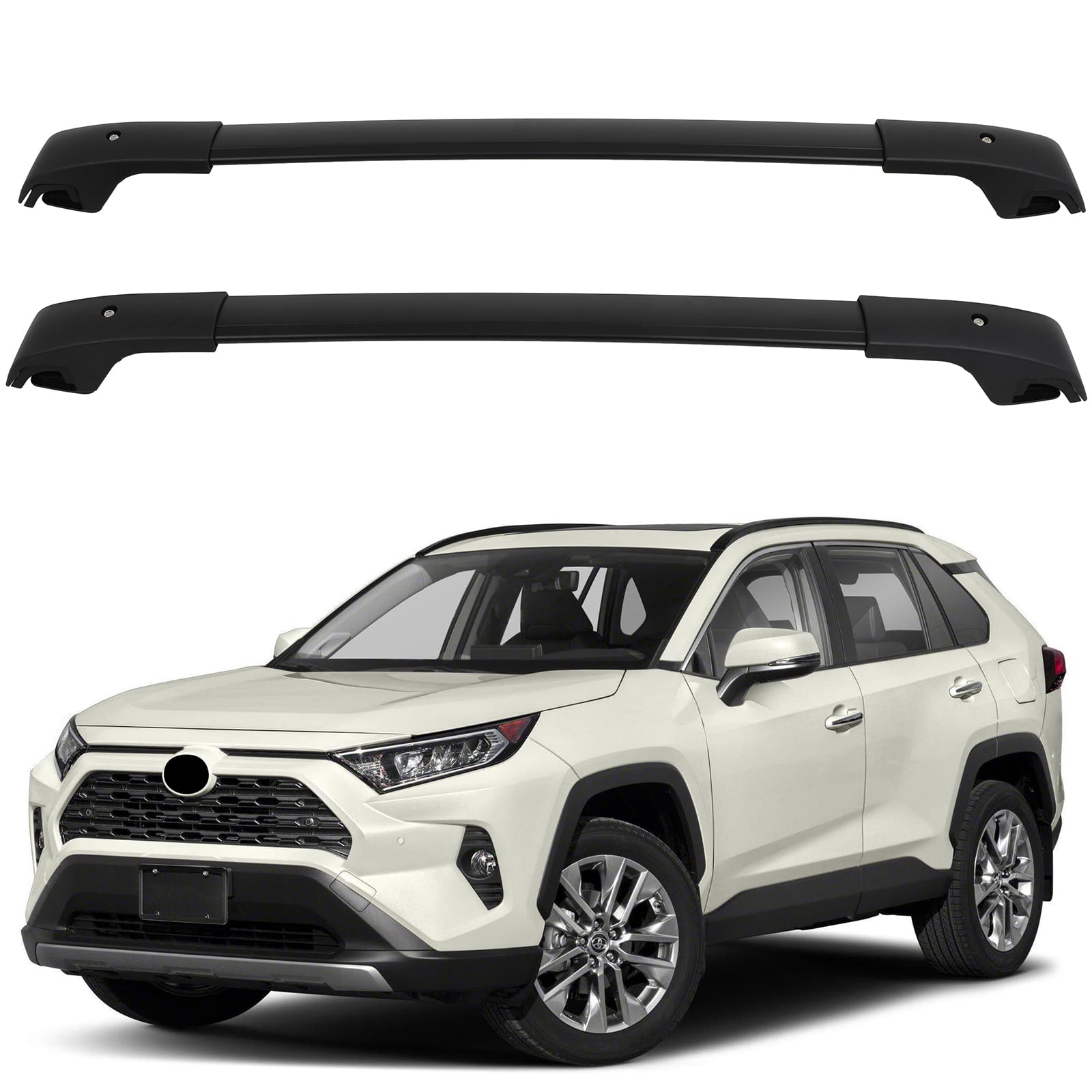 ECCPP Roof Rack Cross Bars Compatible with 2014-2019 for Toyota for ...