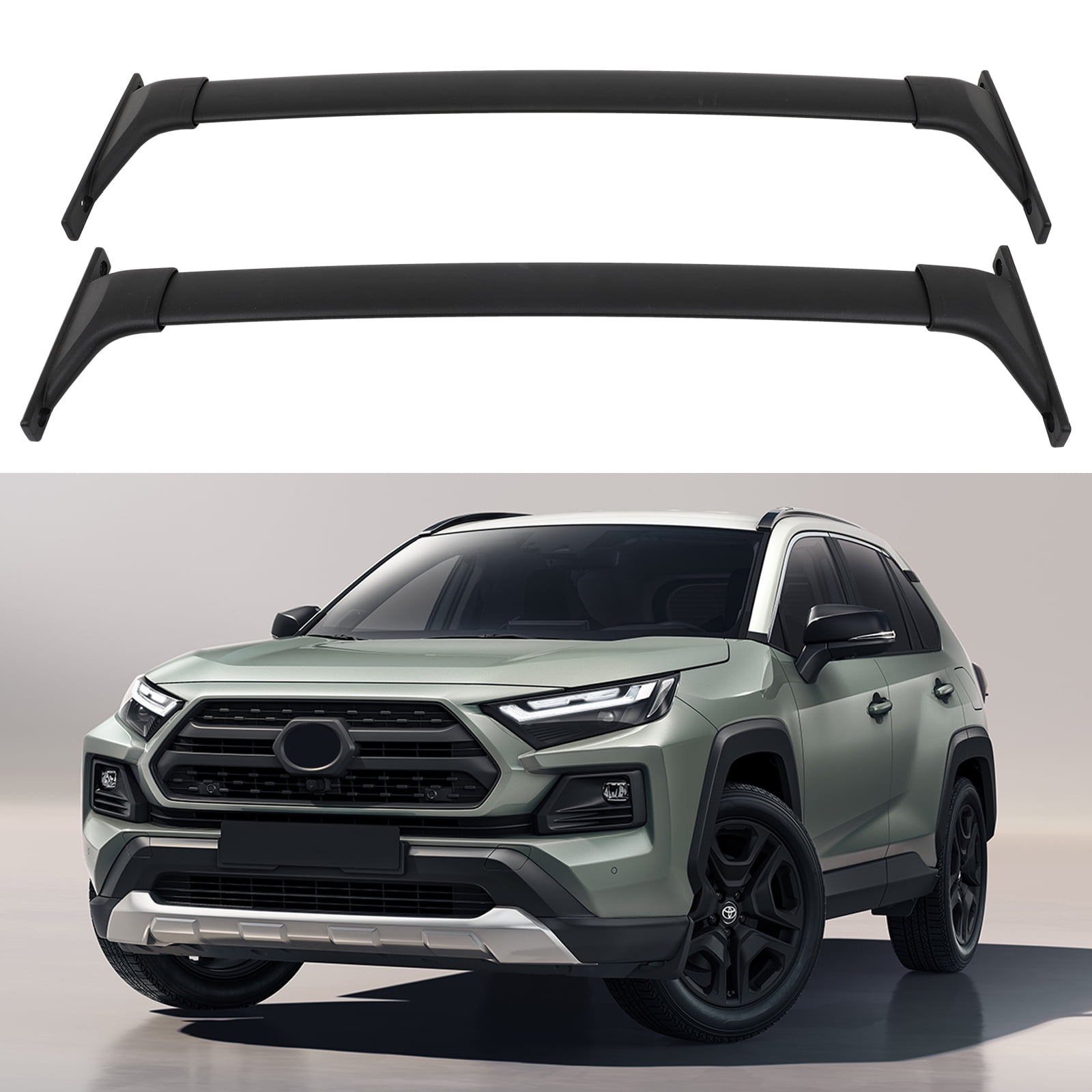 ECCPP Roof Rack Cross Bars Compatible with 2019-2023 for Toyota for ...