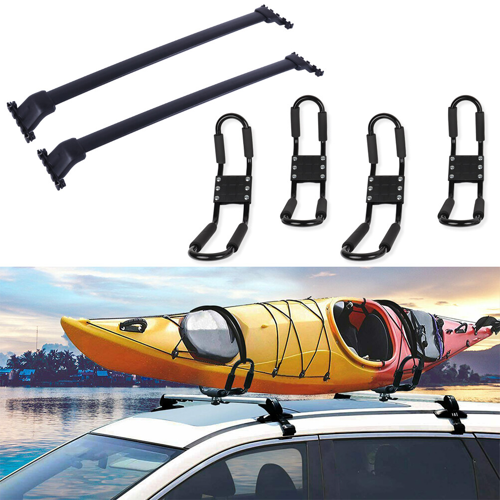 ECCPP Roof Rack Crossbars+Kayak Rack Fits For Honda Pilot 2009-2015 ...