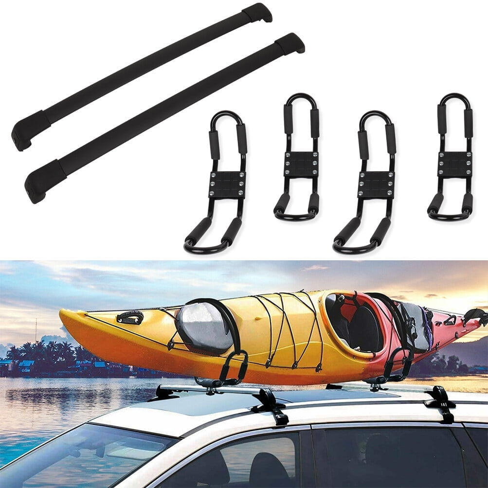 ECCPP Roof Rack Crossbars+Kayak Rack Fits For Hyundai Tucson 2016-2020 ...