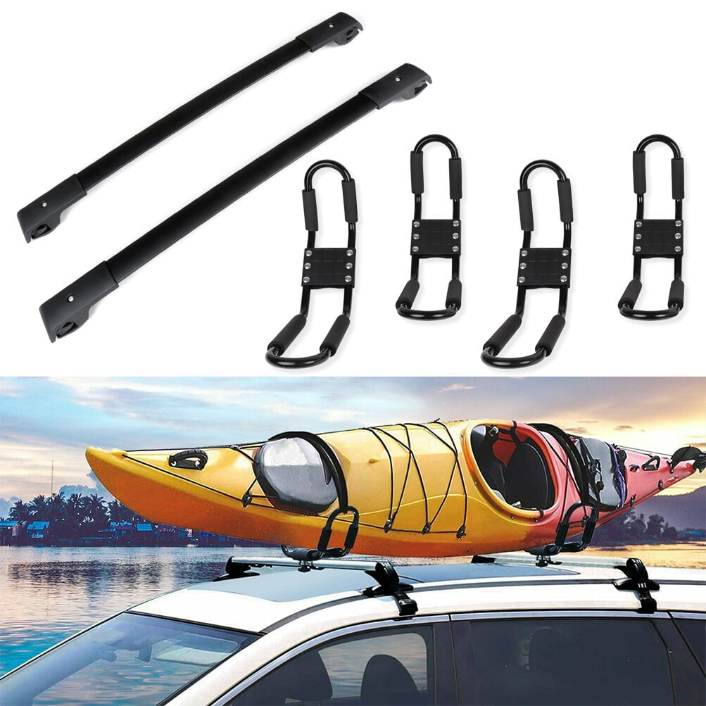 ECCPP Roof Rack Crossbars+Kayak Rack Fits For Subaru Forester 2009-2013 ...