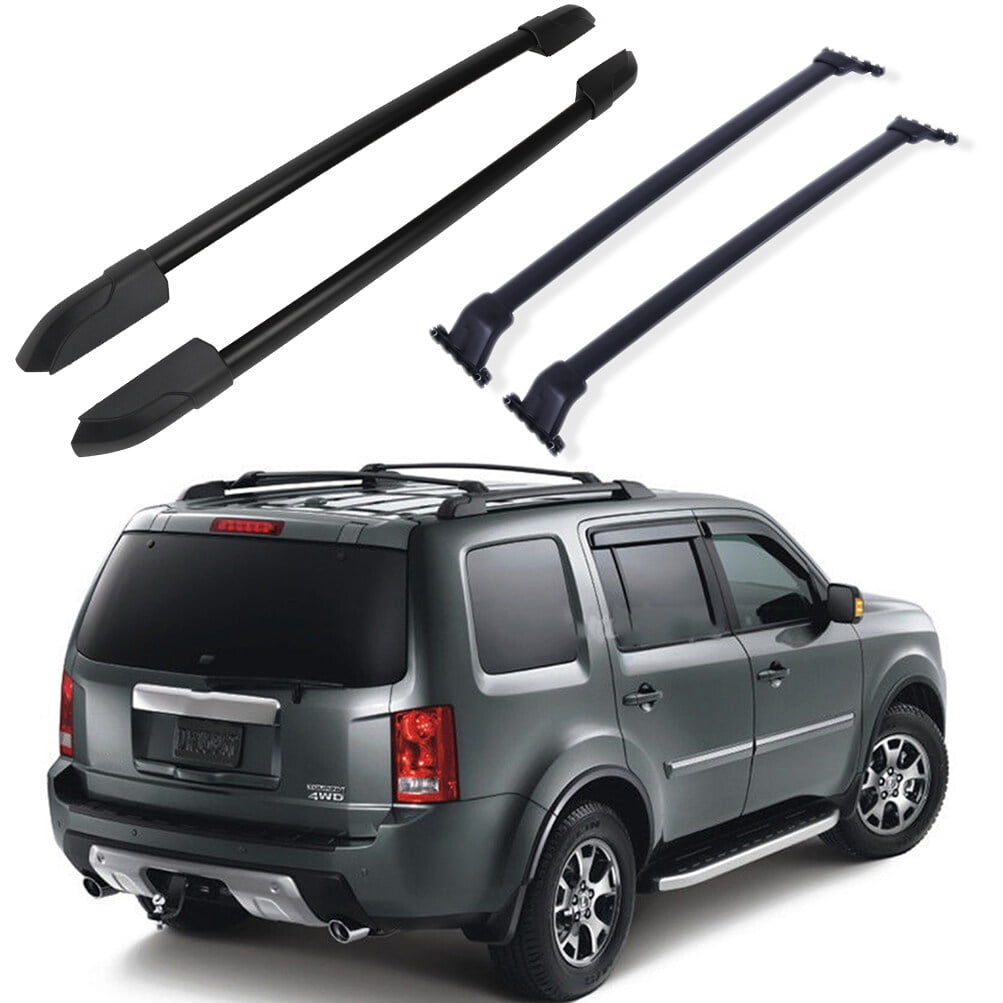 ECCPP Roof Rack Crossbars + Side Rails Fits For Honda Pilot 2009-2015 ...