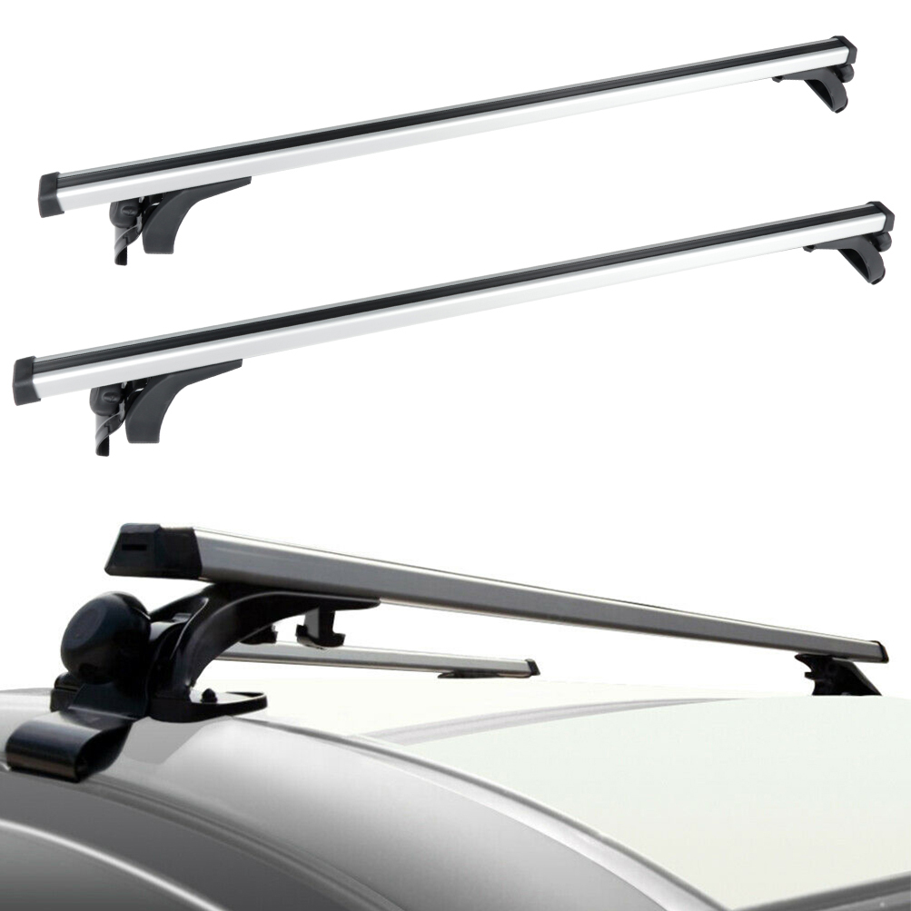 Yescom Universal Roof Rack 50" Aluminum Cross Rail Bar Car Top Luggage ...