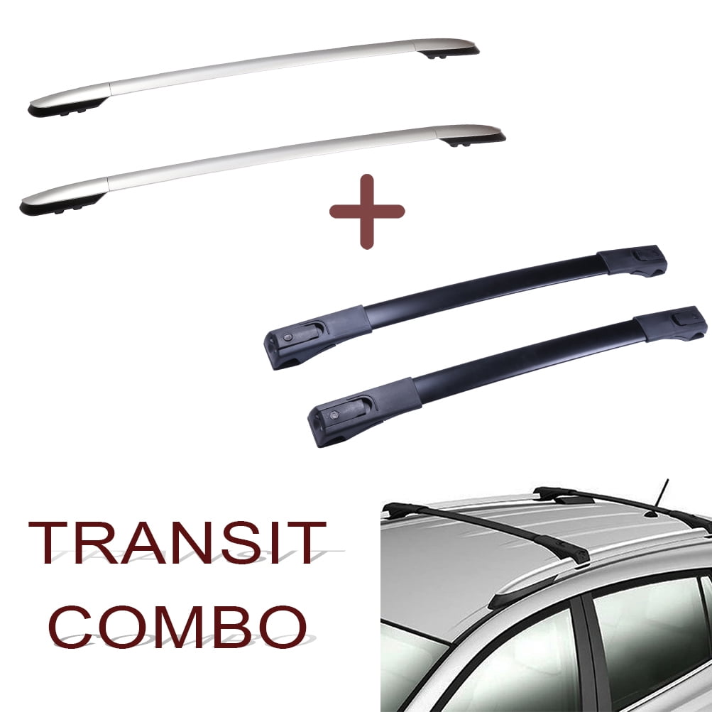 ECCPP Roof Rack Crossbars w/Side Rails fit for Toyota RAV4 2013-2018 ...