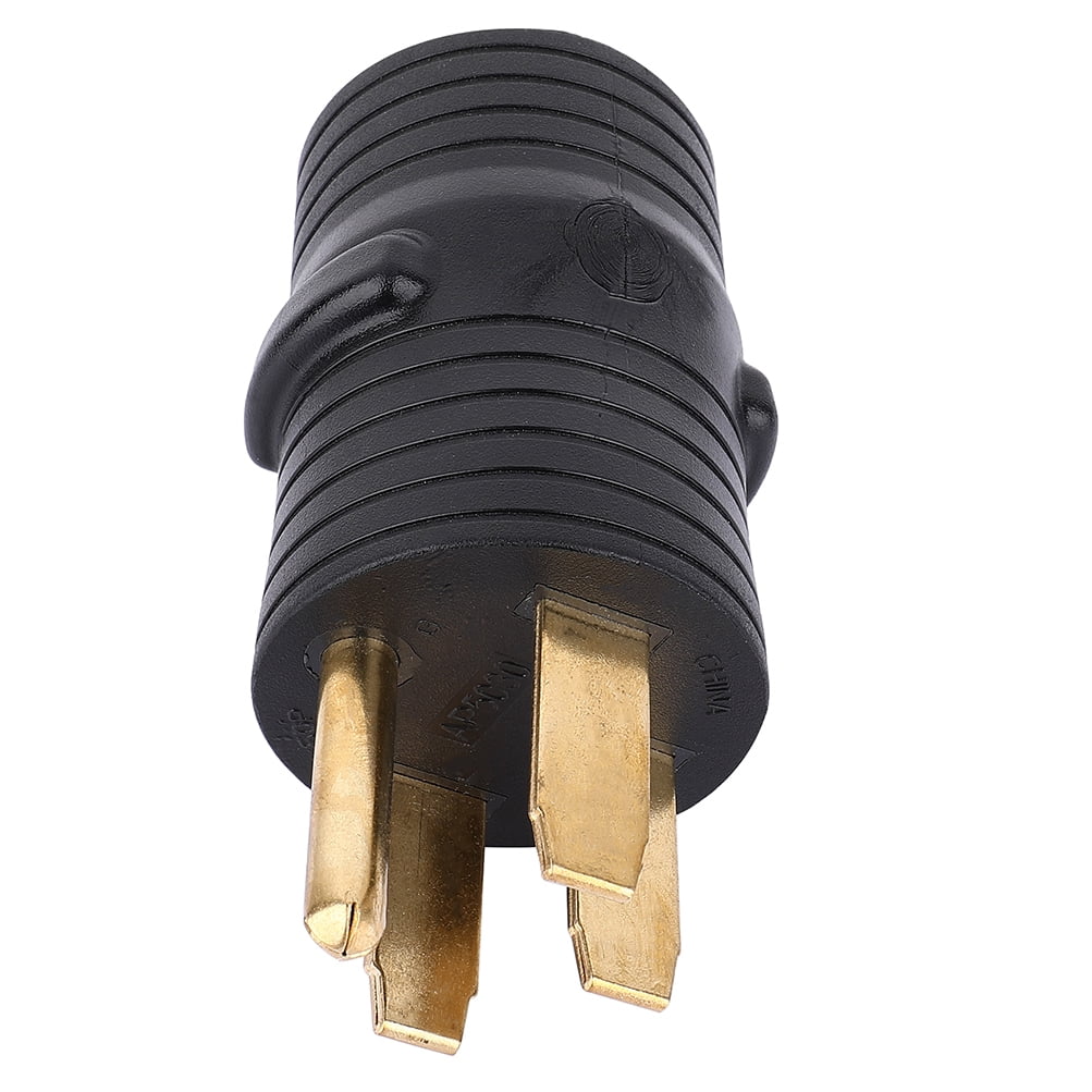 ECCPP Round 50AMP Male to 30AMP Female Heavy Duty RV Power Cord Plug ...