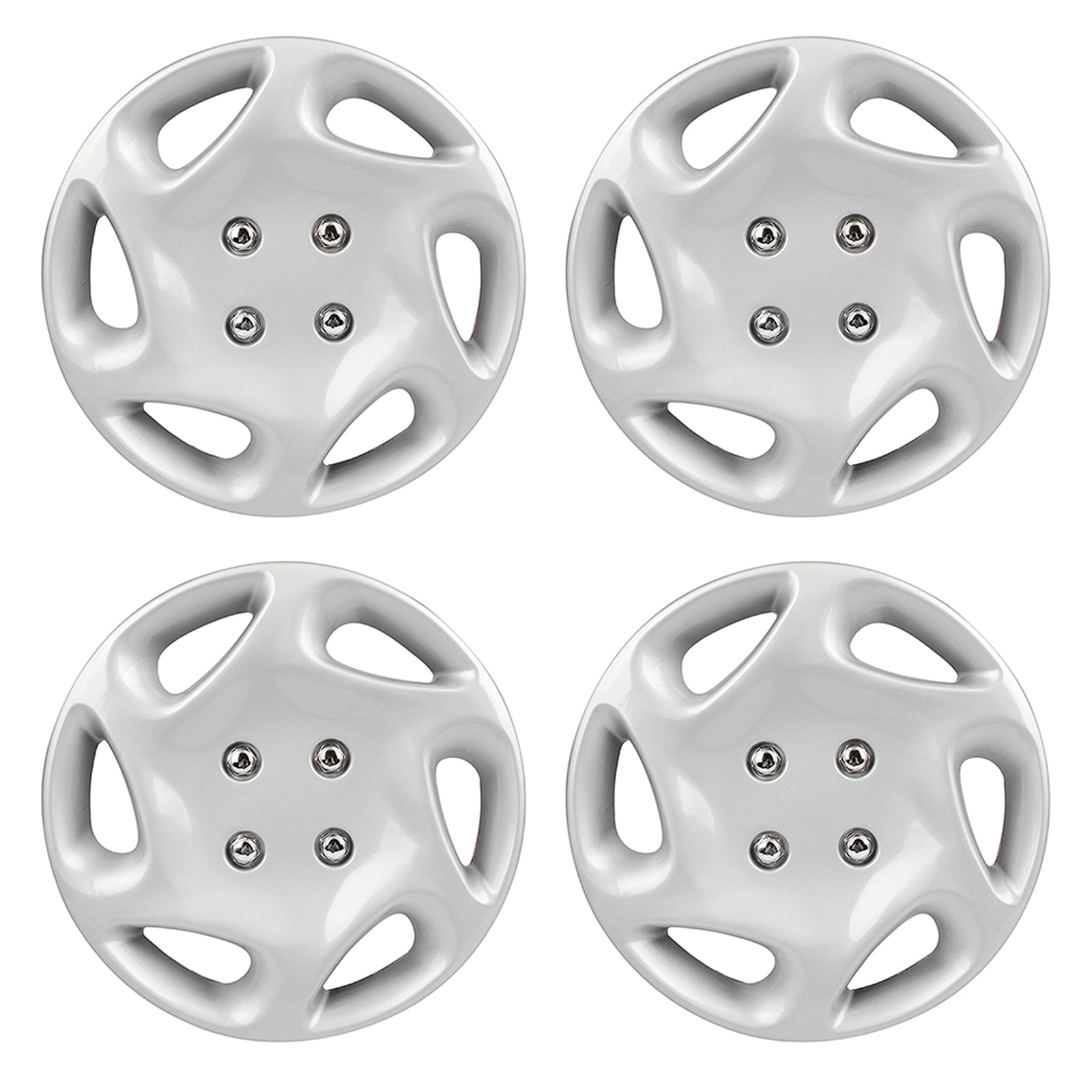 ECCPP Set of 4 Wheel Rim Covers for 14" Wheels Premium Hubcaps Modern ...