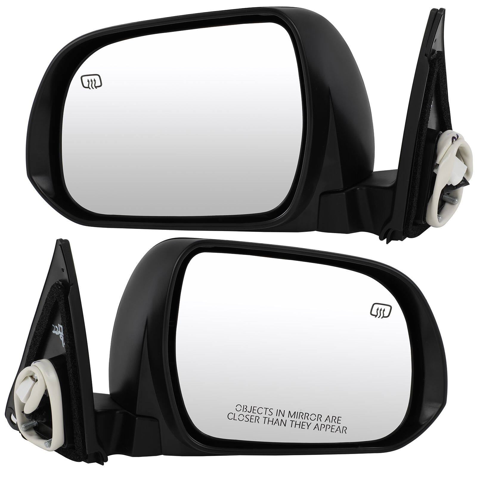 ECCPP Side Mirror Left and Right Side Black 2008-2014 ForT-OYOTA ...