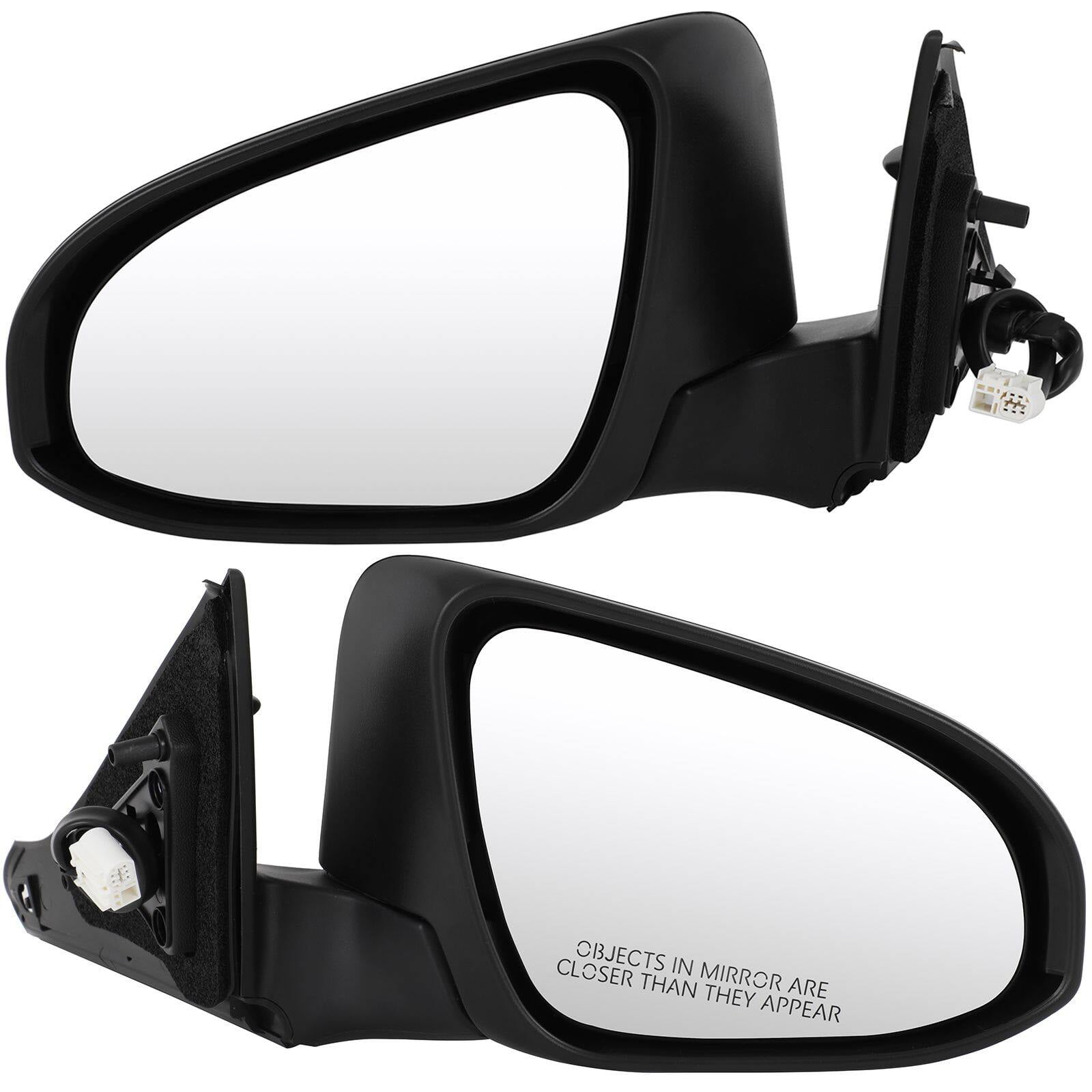 ECCPP Side Mirror Replacement Left and Right Side Black 2015 2016 2017 ...