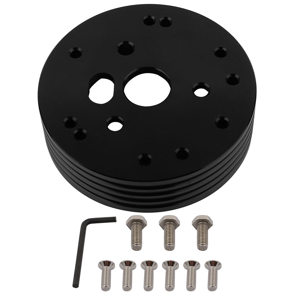 ECCPP Steering Wheel Adapter 1" Billet Extension Hub/ Spacer for 5&6 ...