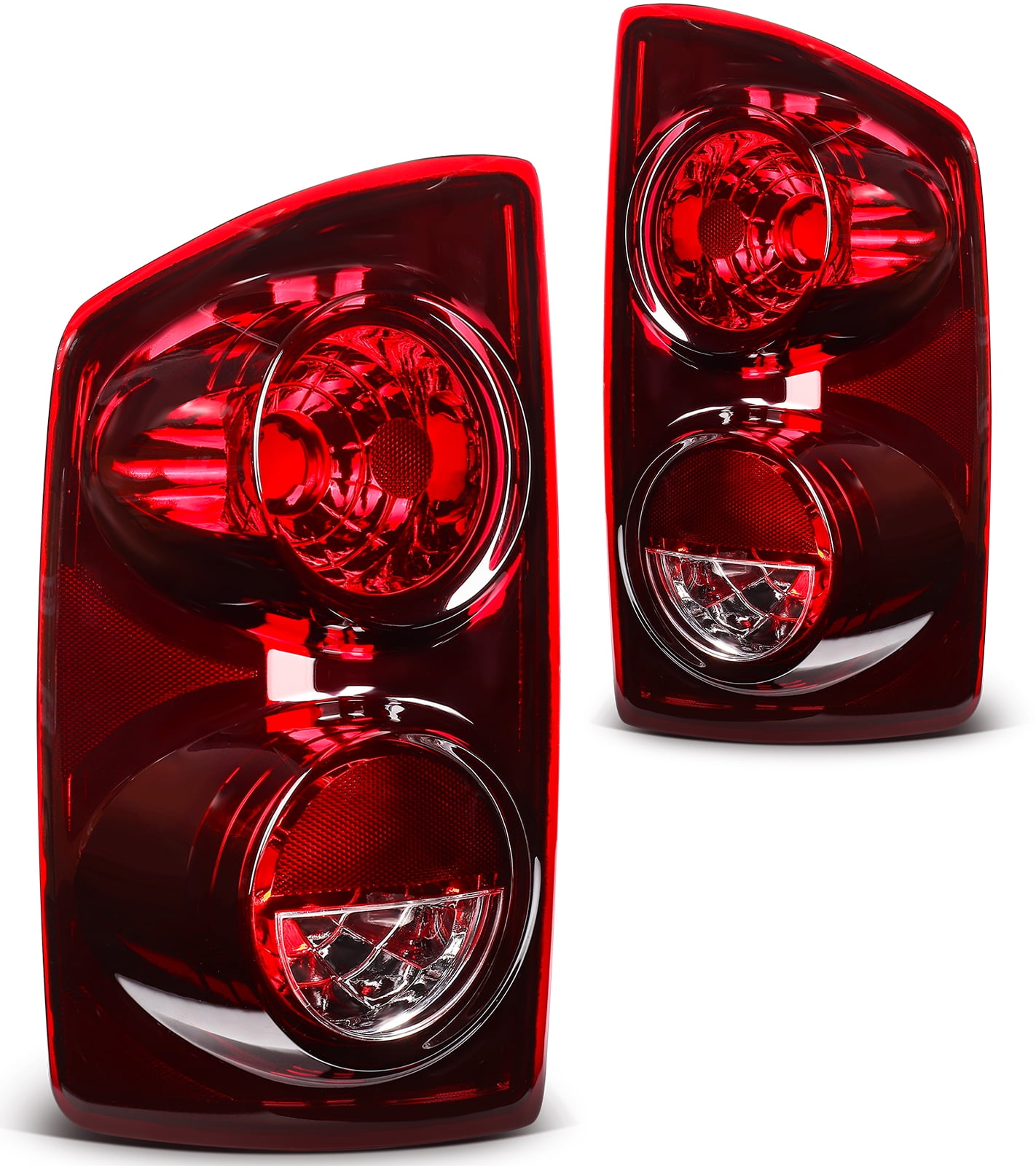 ECCPP Tail Lights for 2007-2009 for DODGE RAM 1500 2500 3500 Pair Tail ...