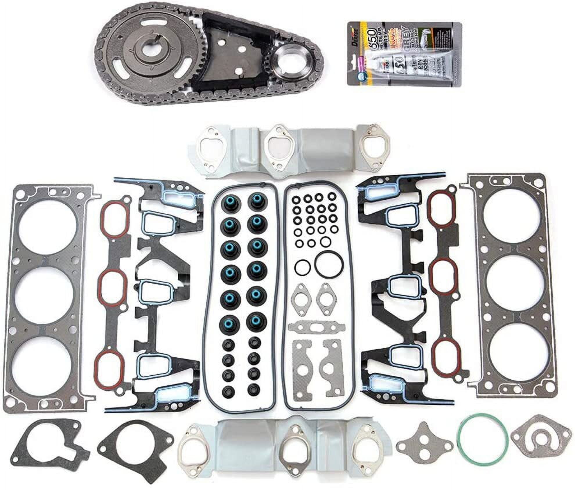 ECCPP Timing Chain Kit Replacement for Buick for Chevrolet for Pontiac ...