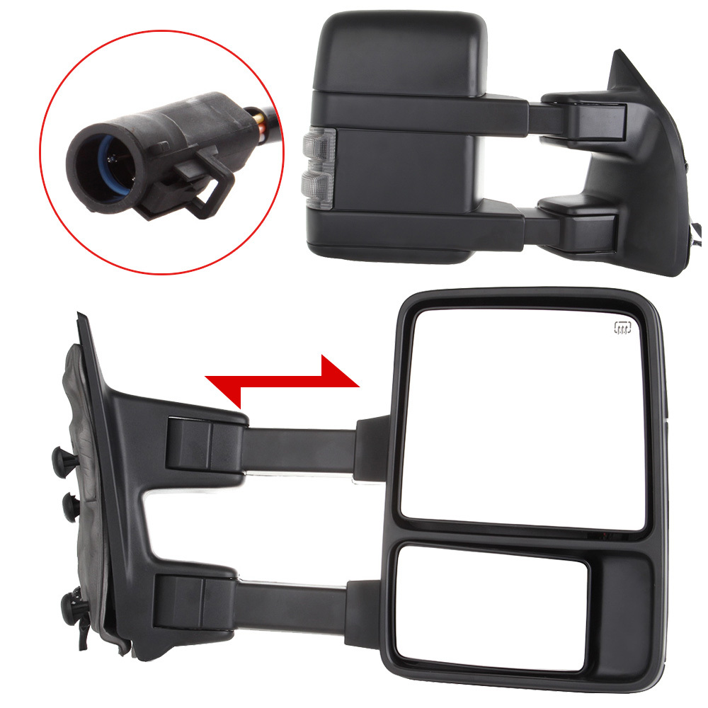 61092F - Fit System Driver Side Mirror for 99-00 Ford F250, F350, F450 ...