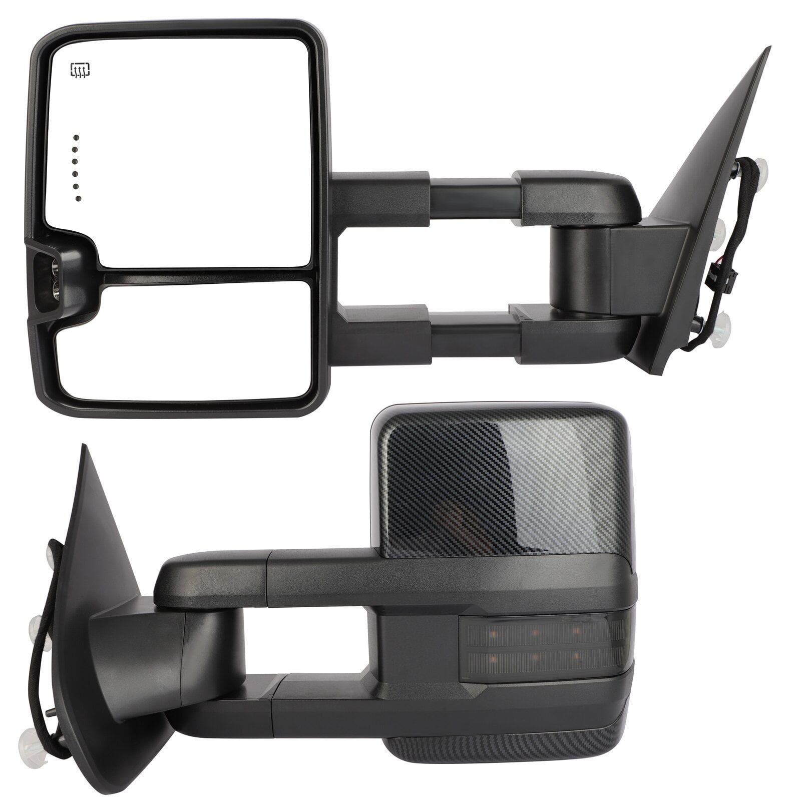 ECCPP Towing Mirrors Tow Mirrors with 2014-2020 For Chevy For Silverado ...