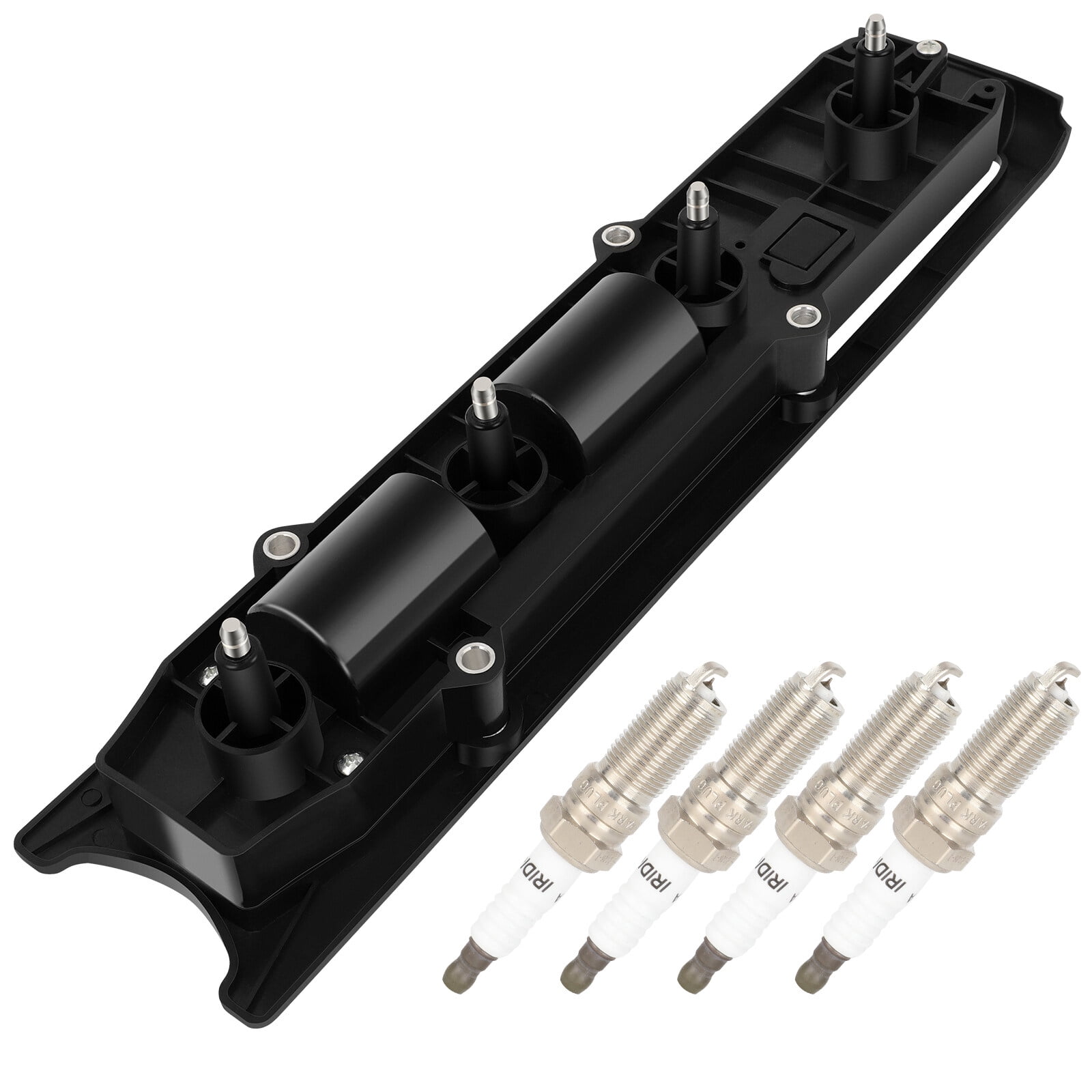 ECCPP UF391 1 ignition coils with 4 iridium Spark Plugs for Chevrolet ...