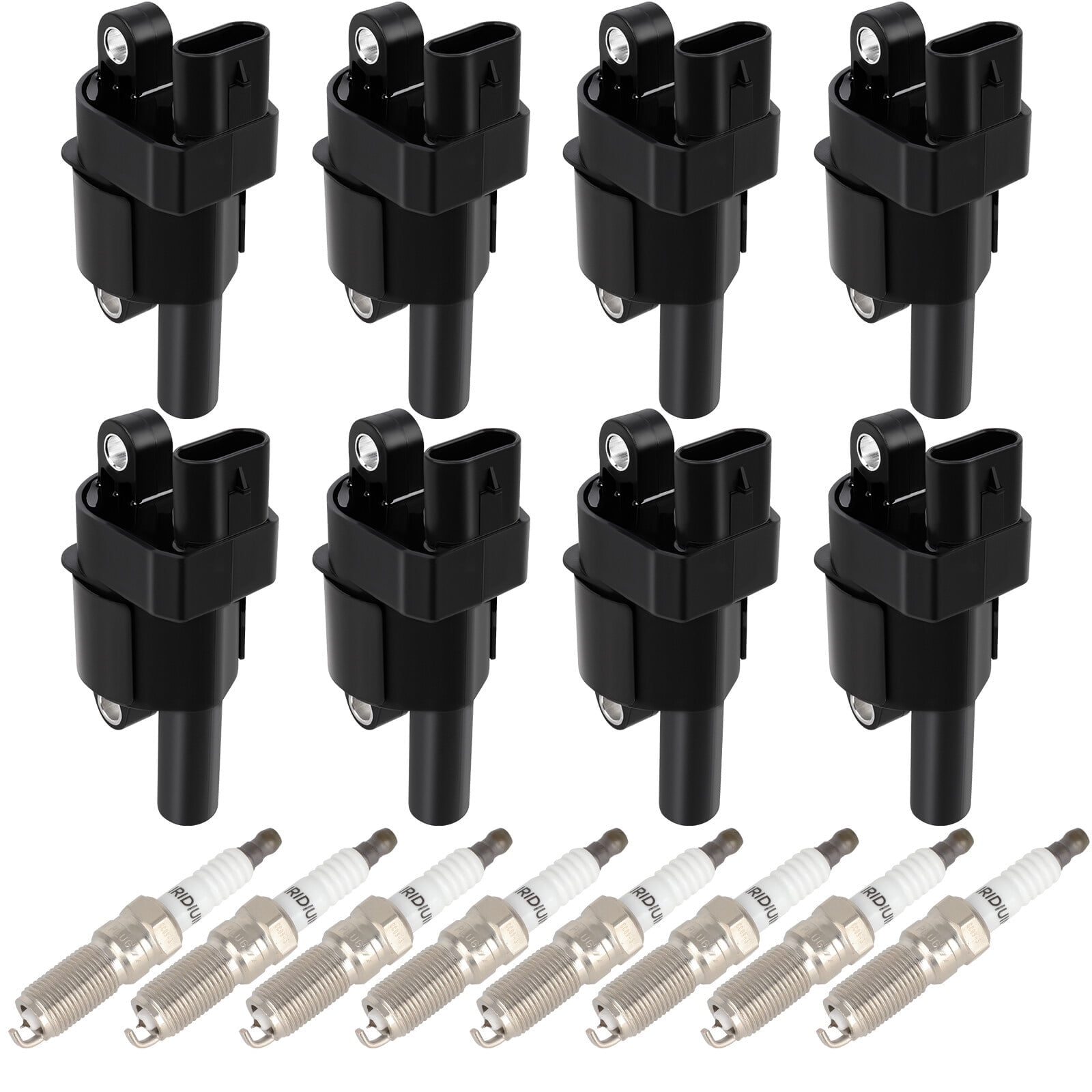 ECCPP UF742 8 ignition coils with 8 iridium Spark Plugs 2018-2016 for ...