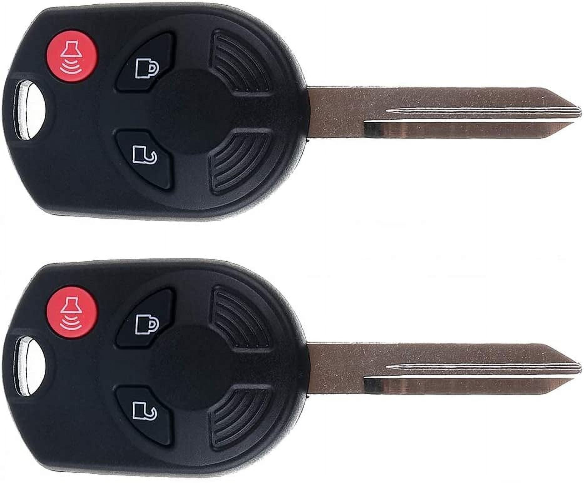 ECCPP Uncut Keyless Entry Remote Key Fob Replacement 2006-2012 for Ford ...