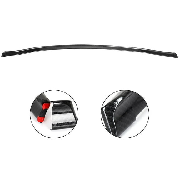 ECCPP Universal Carbon Fibre Spoiler Wing Rear Car Trunk Spoiler Wing ...