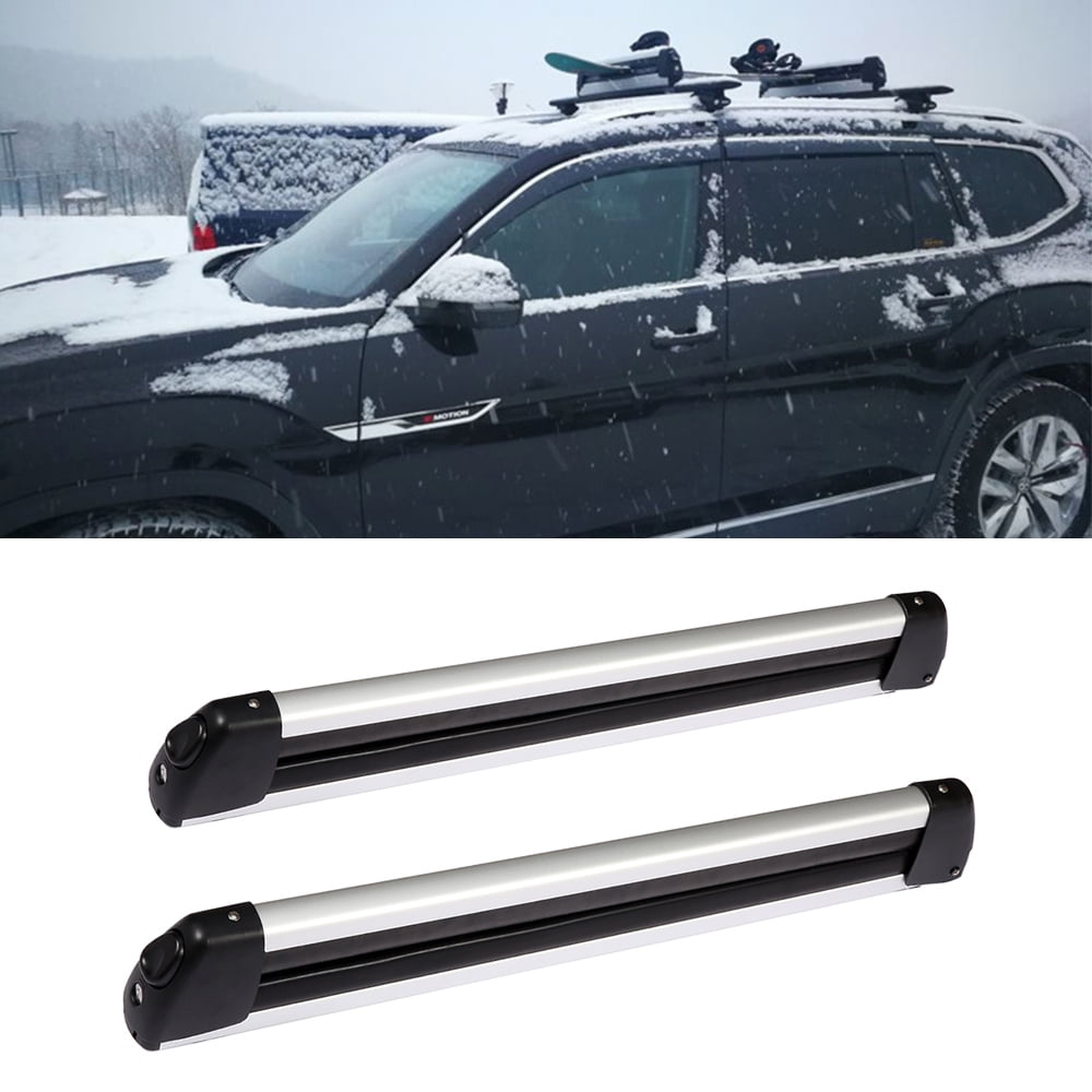 ECCPP Universal Ski/Snowboard Roof Rack,Ski Roof Carrier Fit Most ...