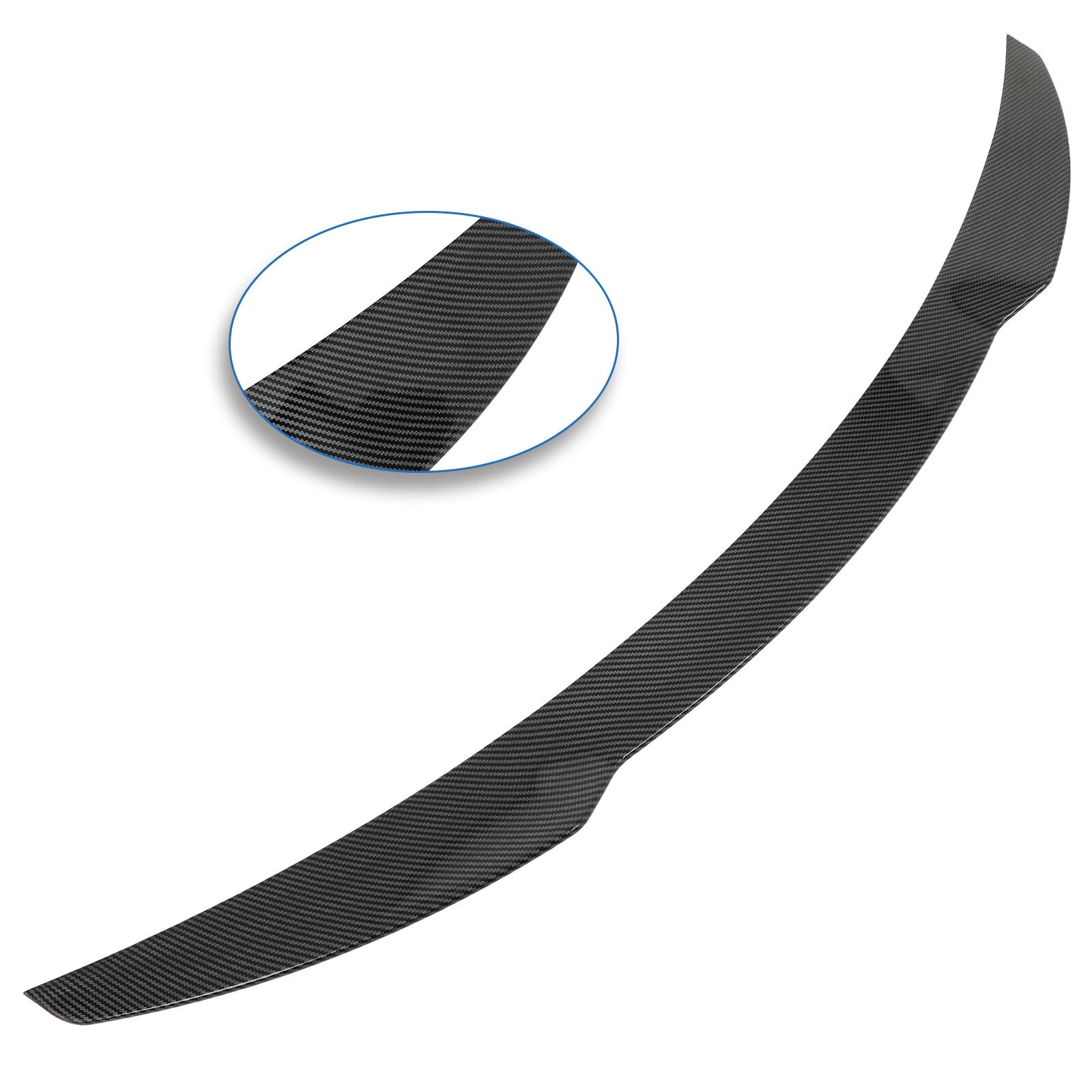 ECCPP V Style Rear Trunk Spoiler Wing ABS fit for 2017-2022 for ...