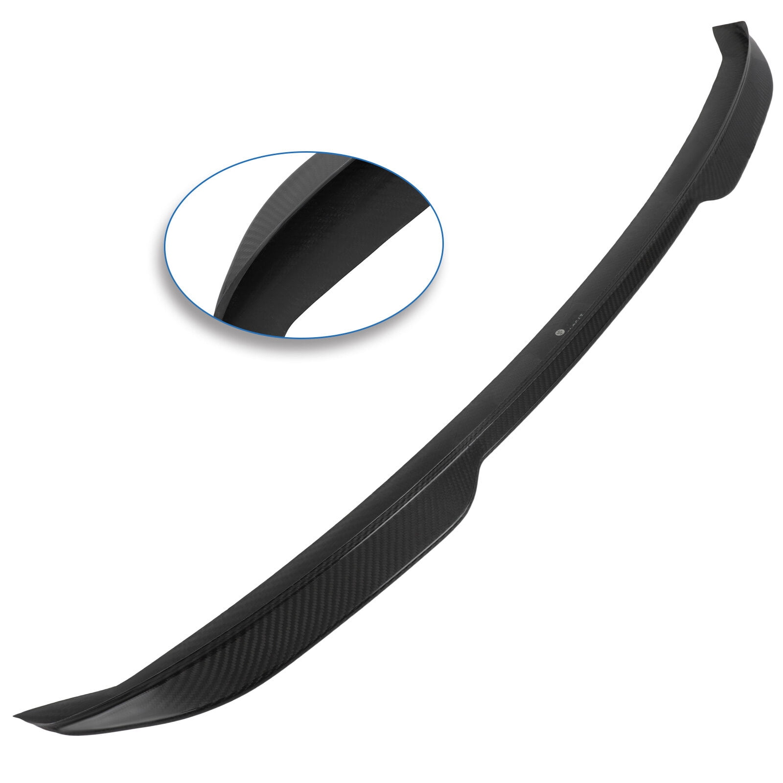 ECCPP V Style Rear Trunk Spoiler Wing Carbon Fiber fit for 2016-2021 ...