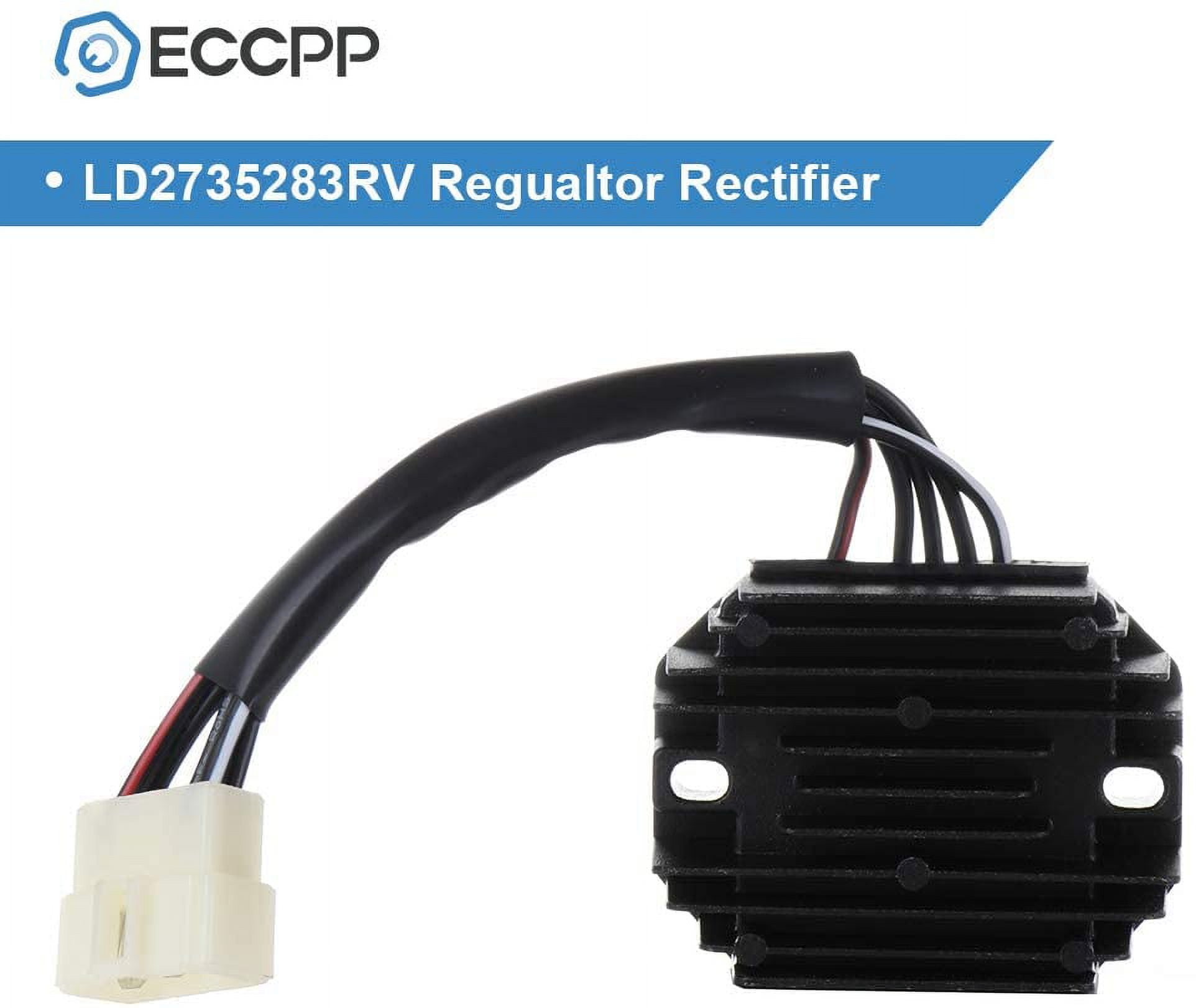 ECCPP Voltage Regulator Rectifier Fit for 1999-2002 Suzuki SV650 1999 ...