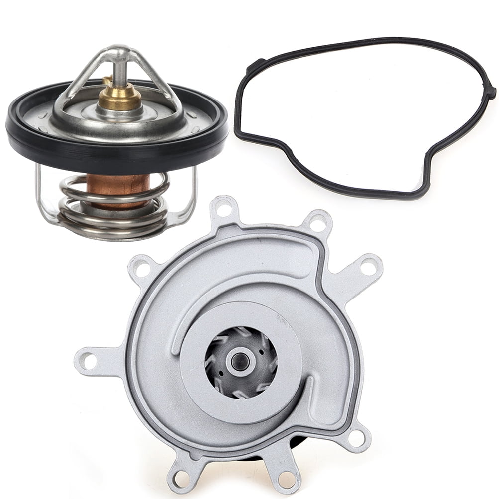 ECCPP Water Pump Thermostat Housing Assembly, Fit for Dodge Nitro 3.7L ...