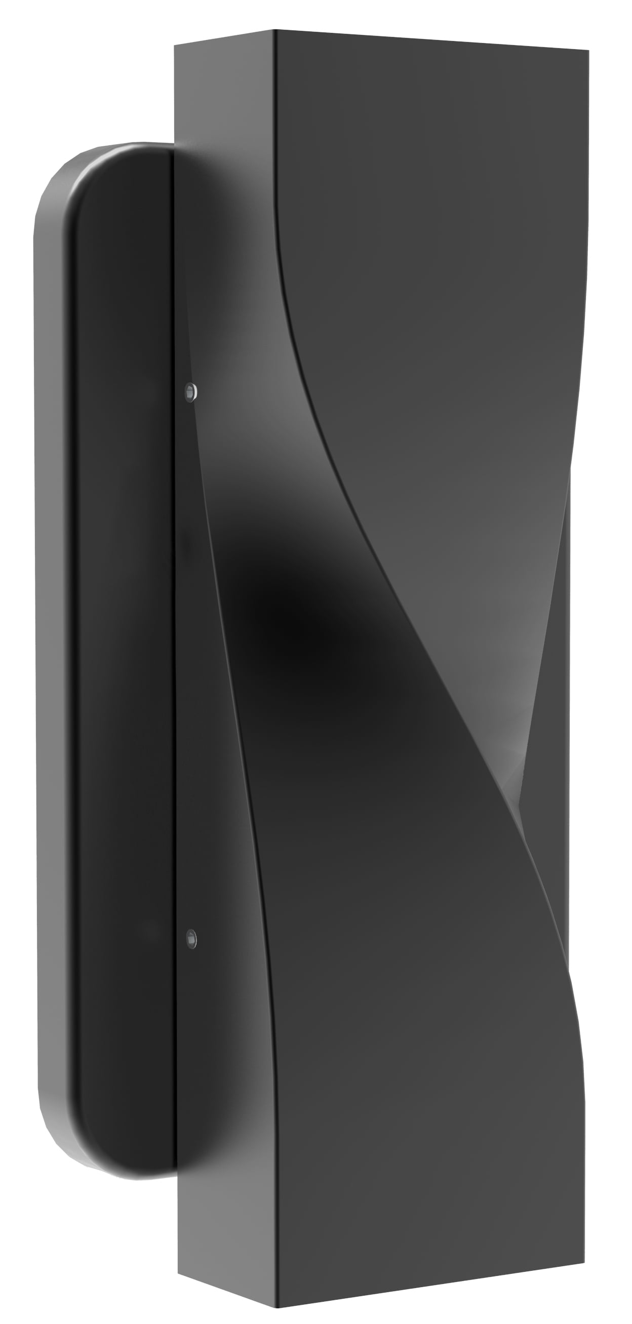 ECD Lighting Three-Dimensional Geometric Curved Shell Wall LED Light ...