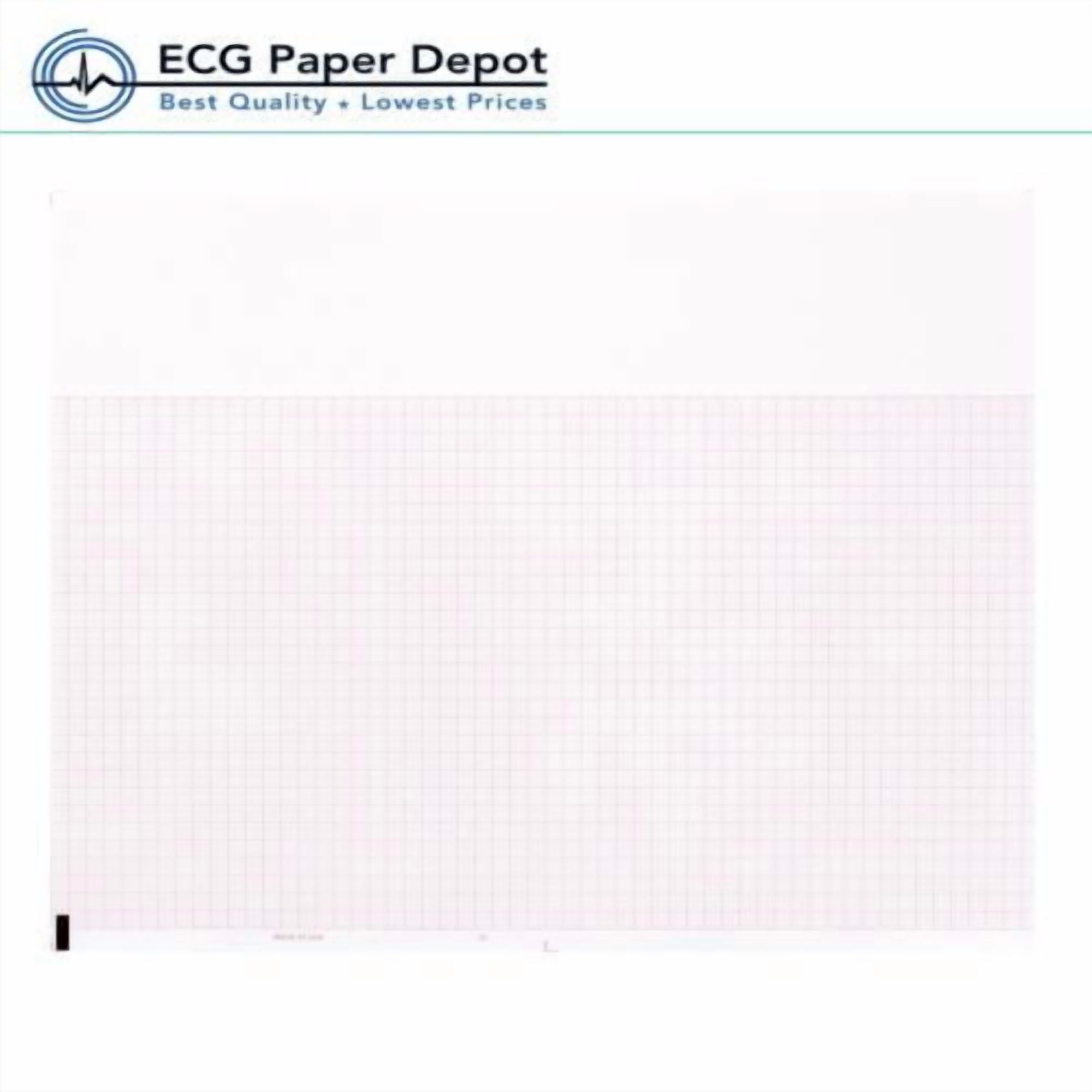 ECG EKG Thermal Recording Paper Burdick 007983 Compatible 8.5"x11" 10 ...