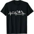 ECG Pulse Heartbeat With Heart | Cheerleader T-Shirt - Walmart.com