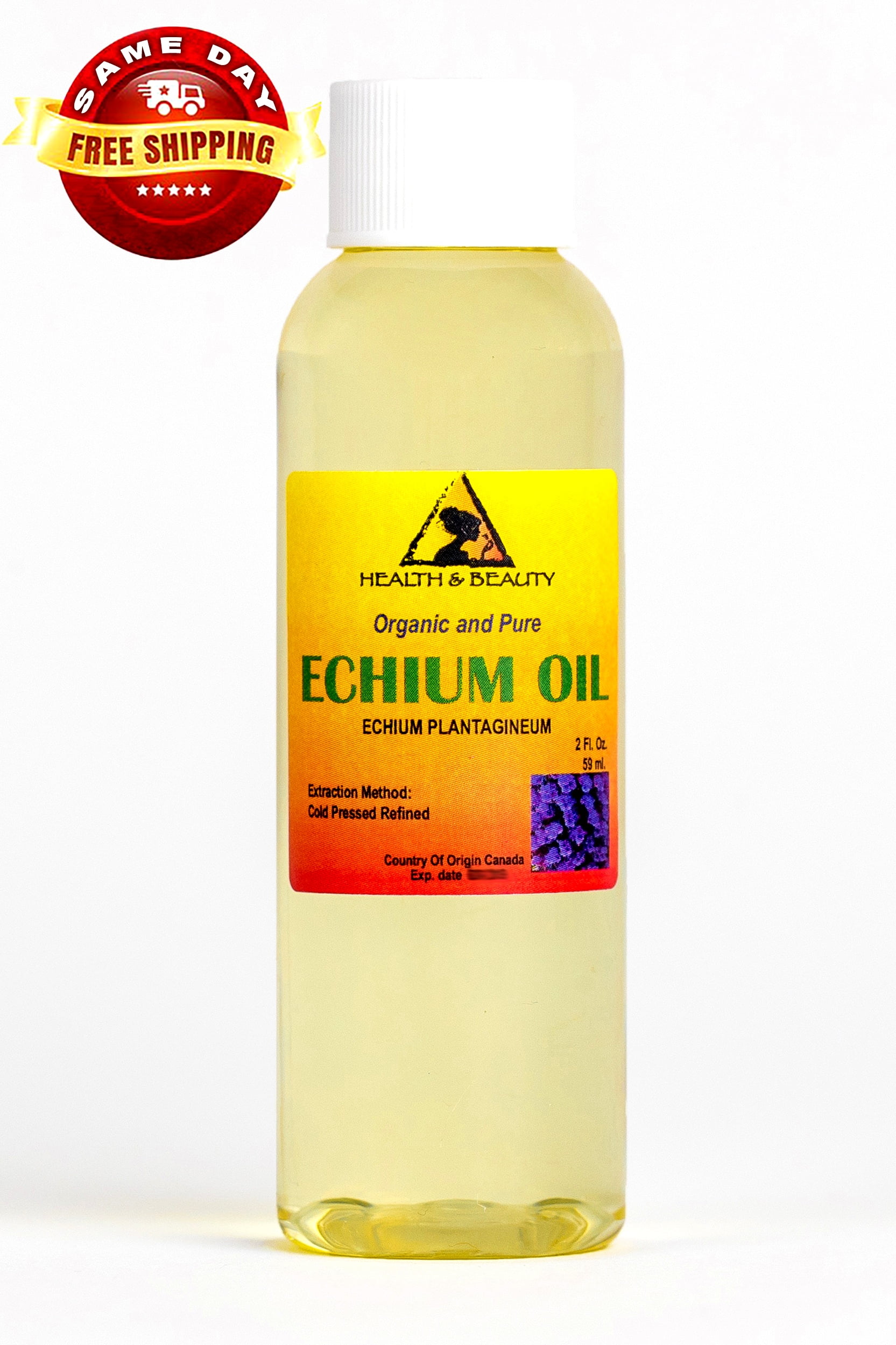 ECHIUM SEED OIL ORGANIC REFINED COLD PRESSED PREMIUM FRESH PRIME 100% ...